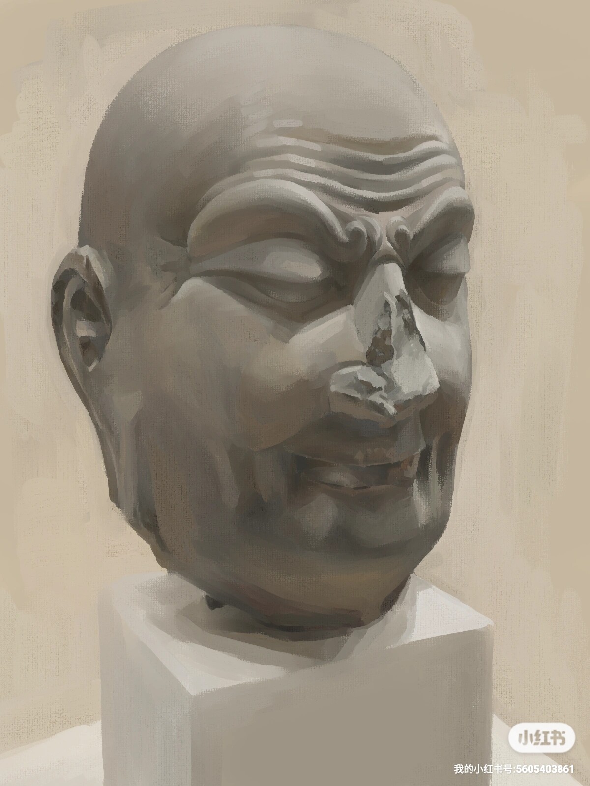 ArtStation - stone head