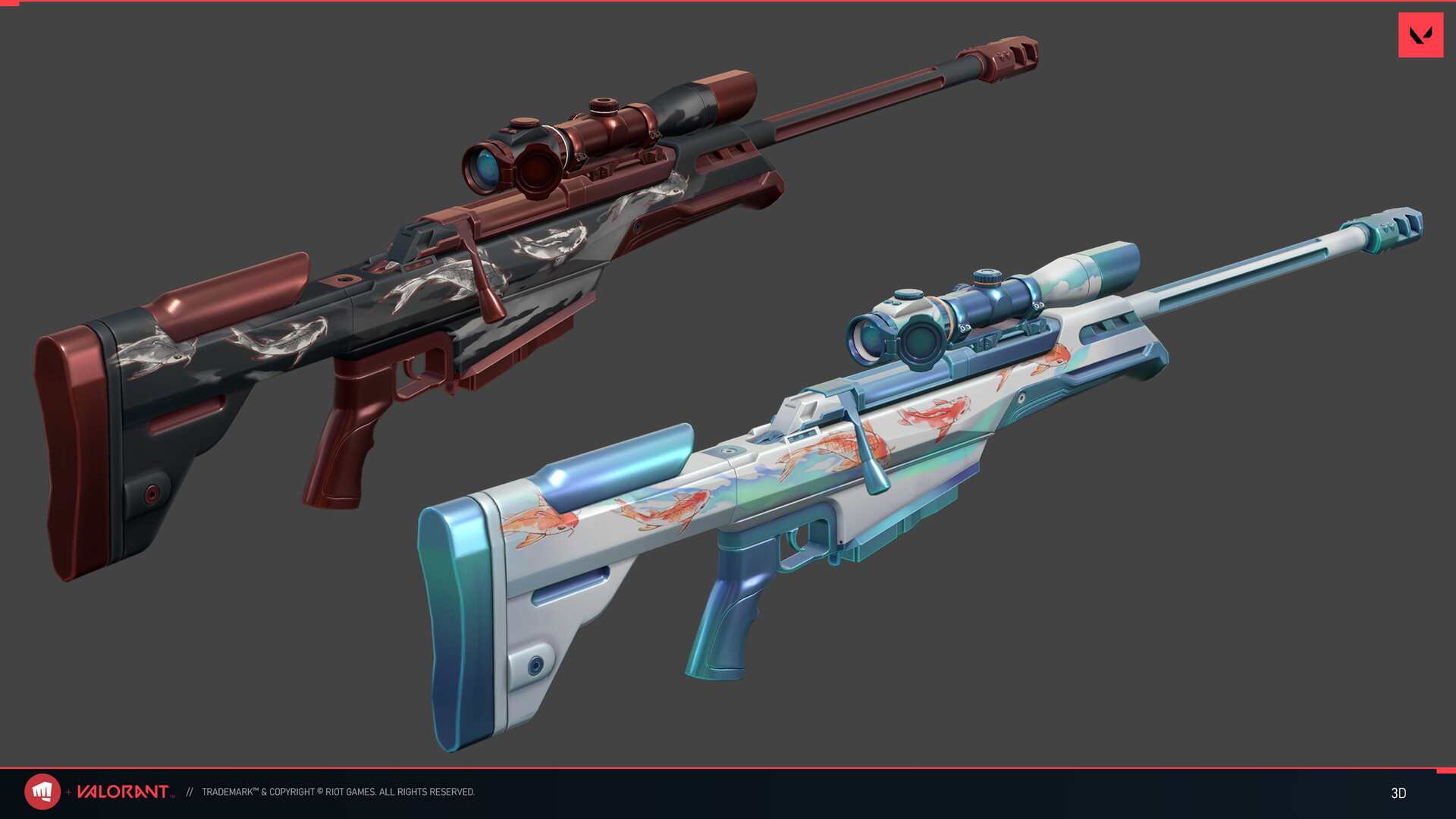 Kudos Productions - Valorant Kohaku & Matsuba Skin