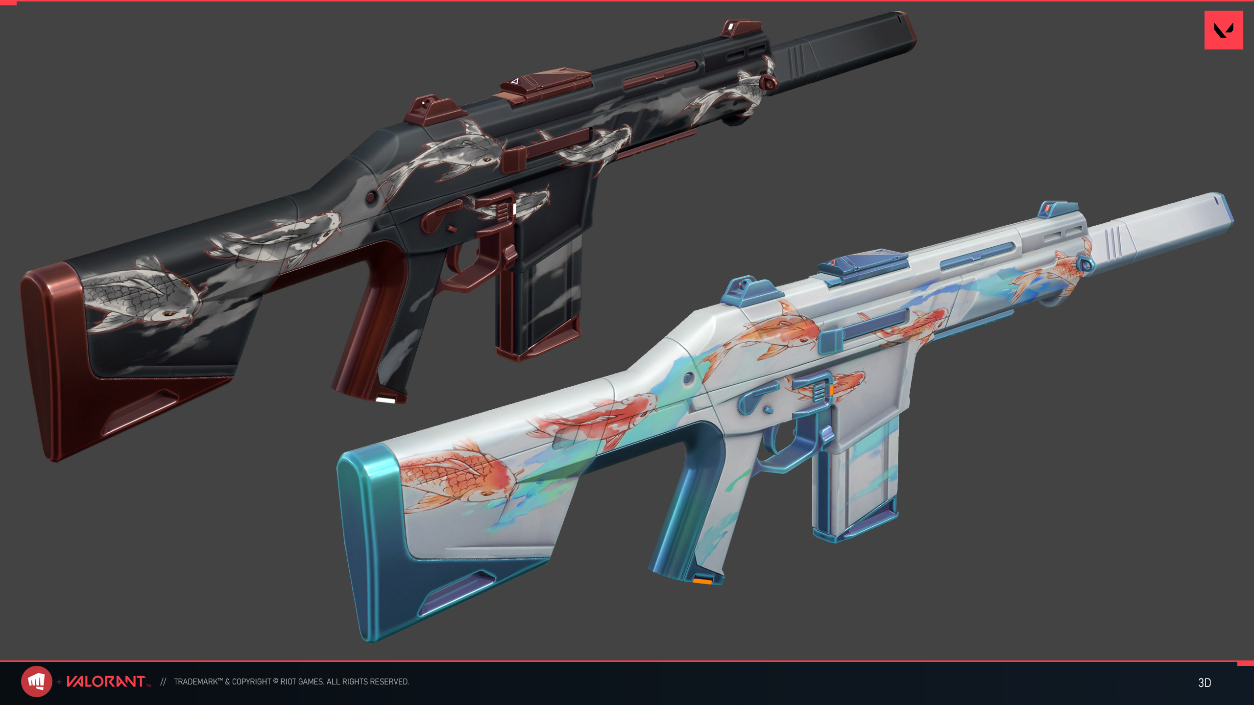 Kudos Productions - Valorant Kohaku & Matsuba Skin