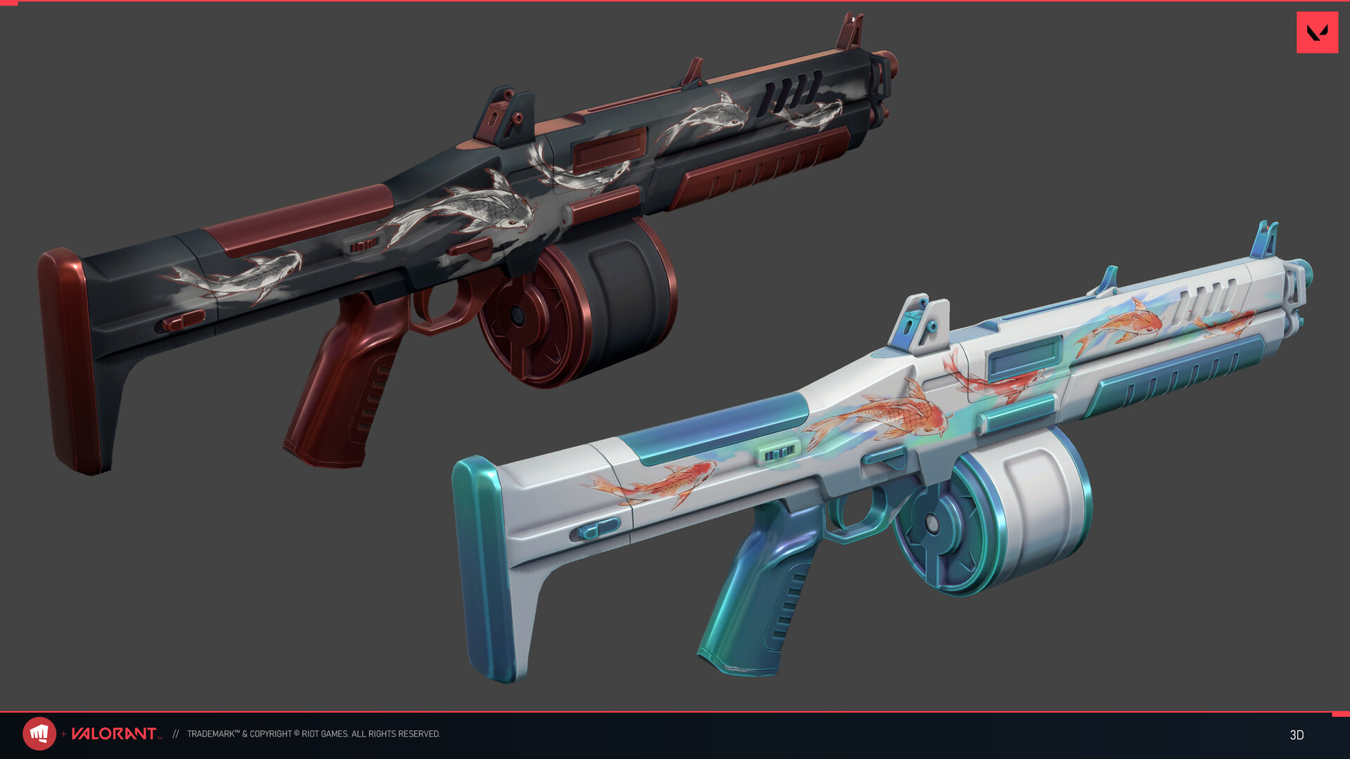 Kudos Productions - Valorant Kohaku & Matsuba Skin