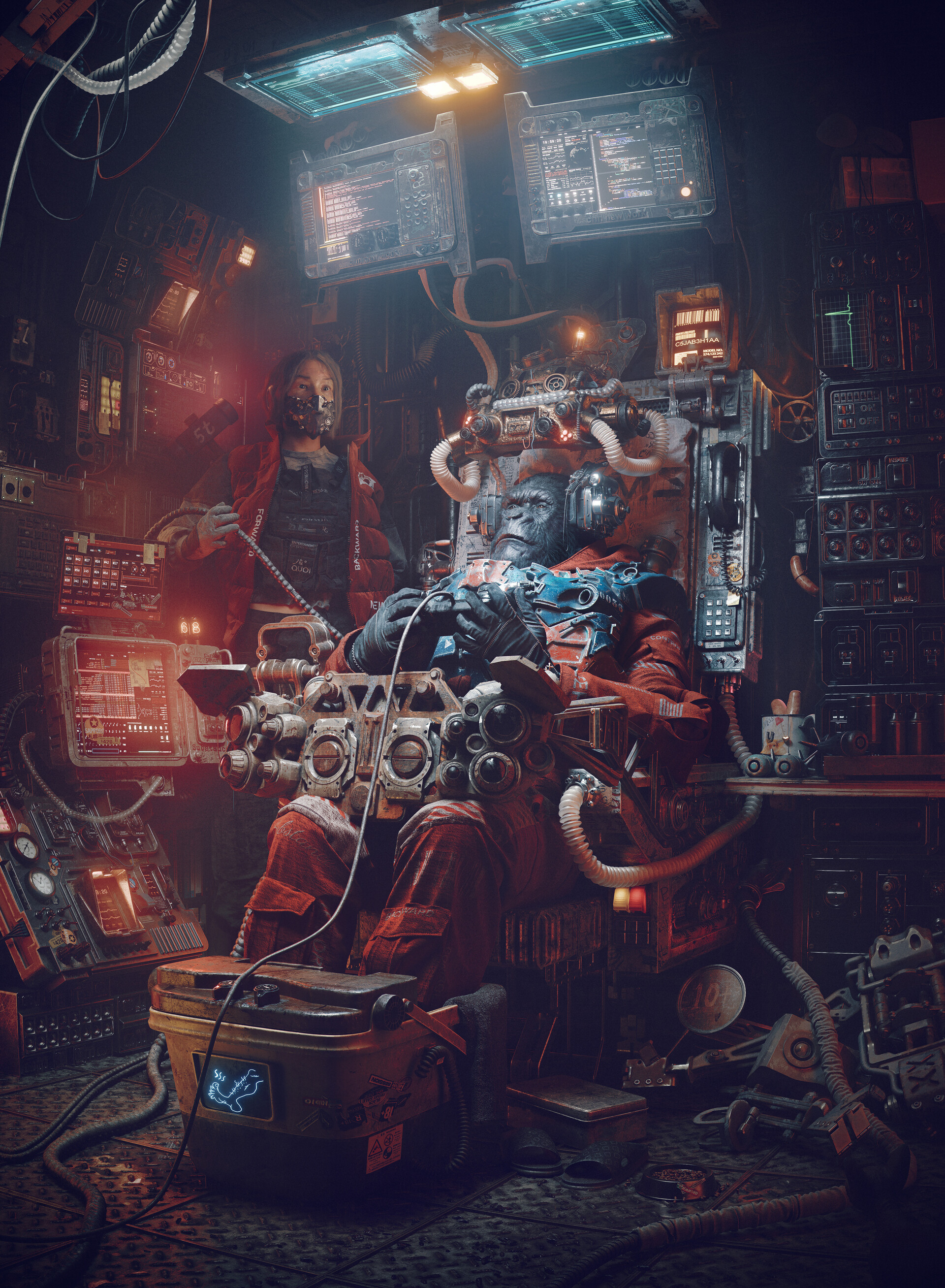 ArtStation - recreation before the war