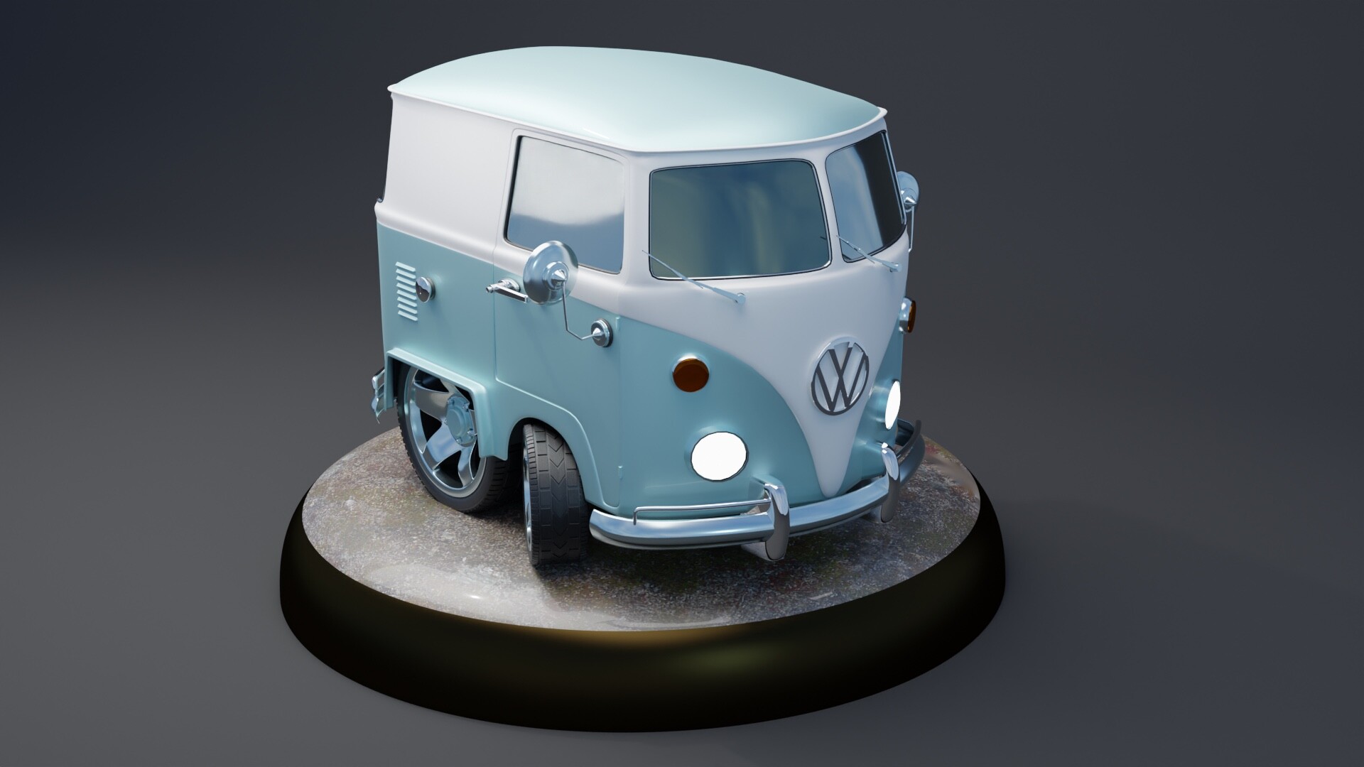ArtStation - VW Kombi Tooned