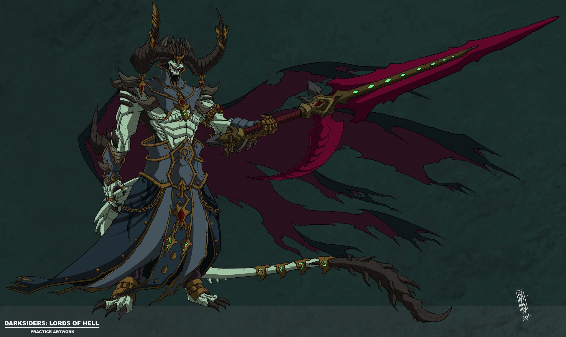 ArtStation - Demon Lord, Moloch