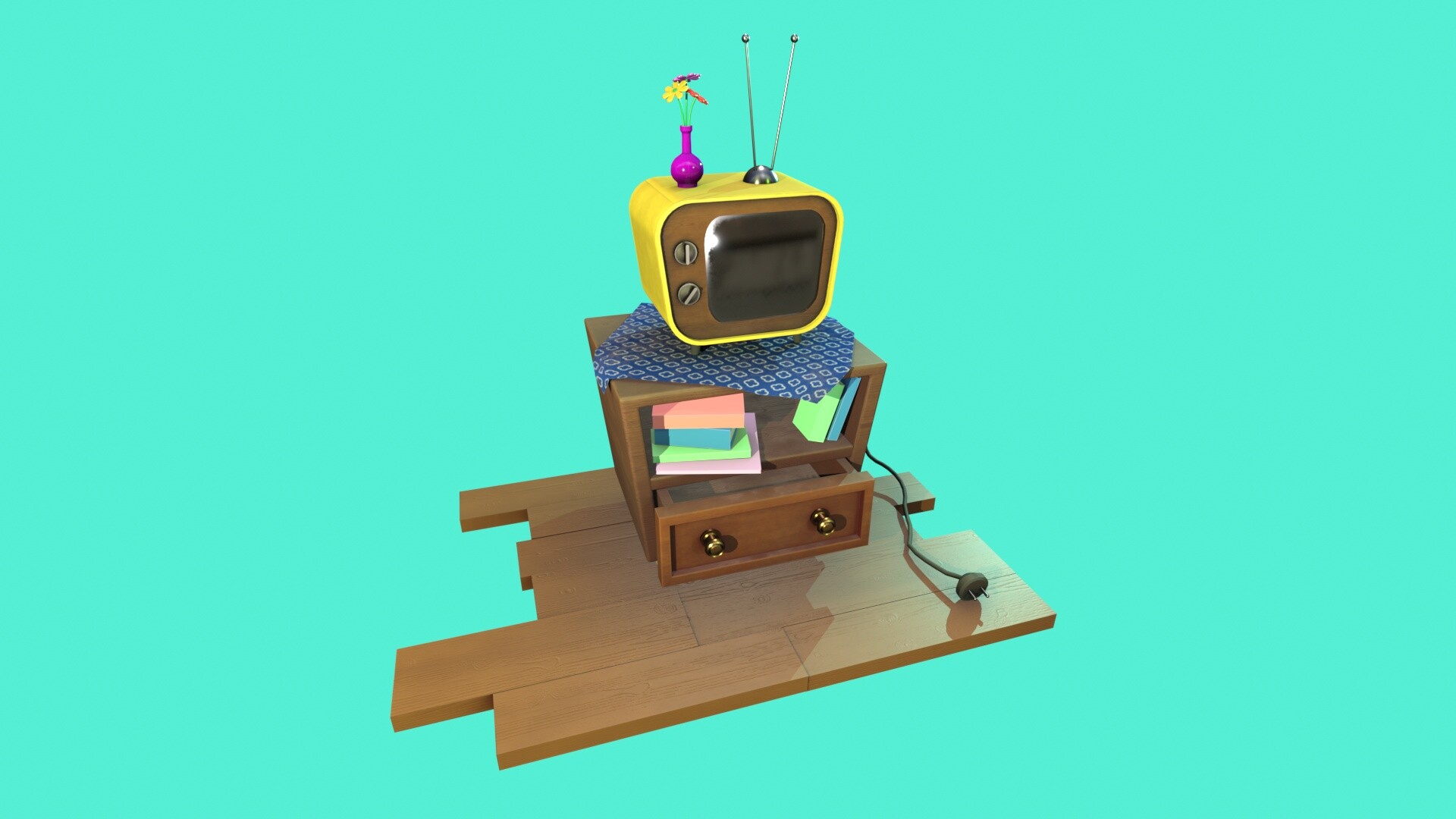 ArtStation - Television 3D model
