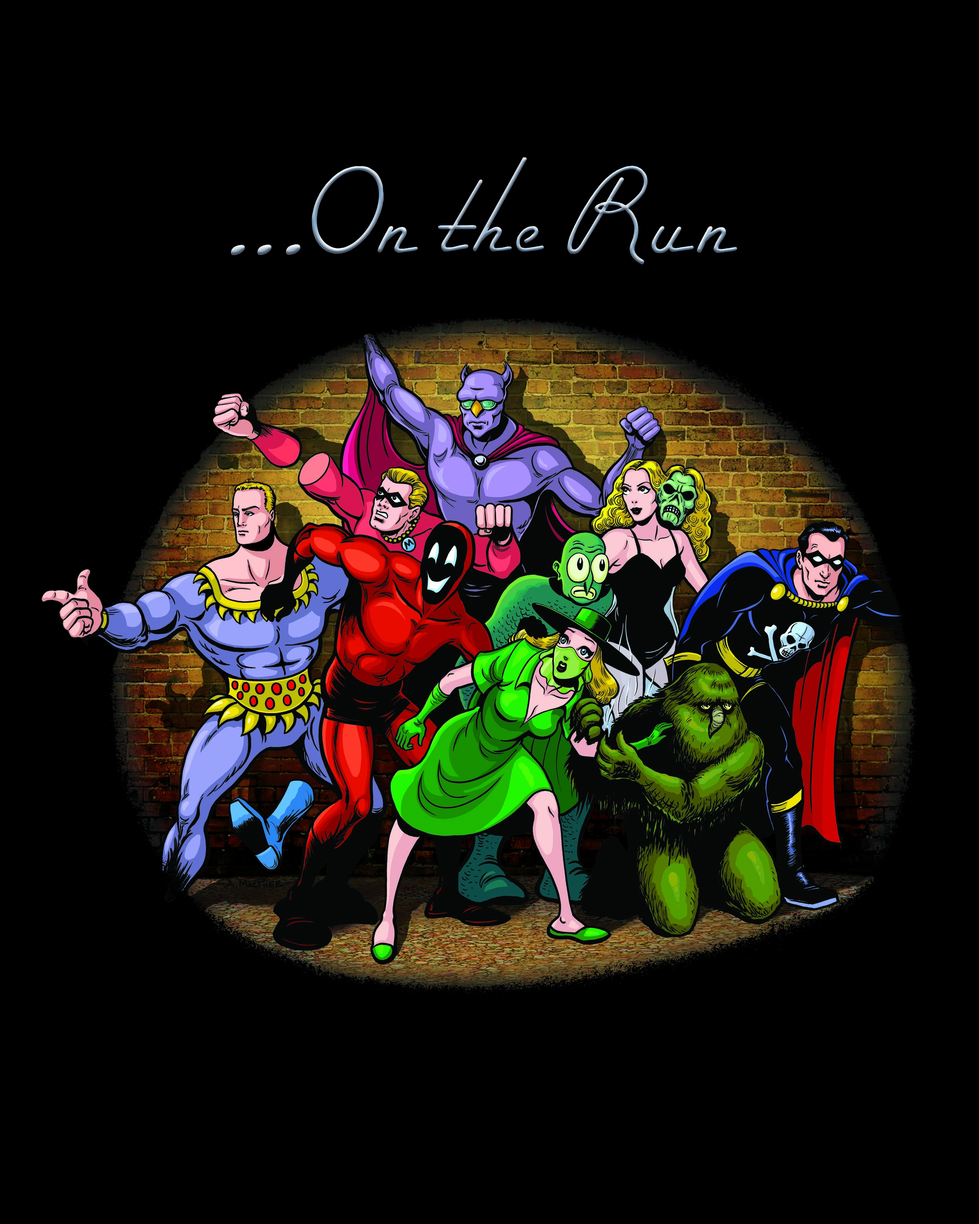 ArtStation - "On The Run" (Band On The Run album cover homage - concept ...