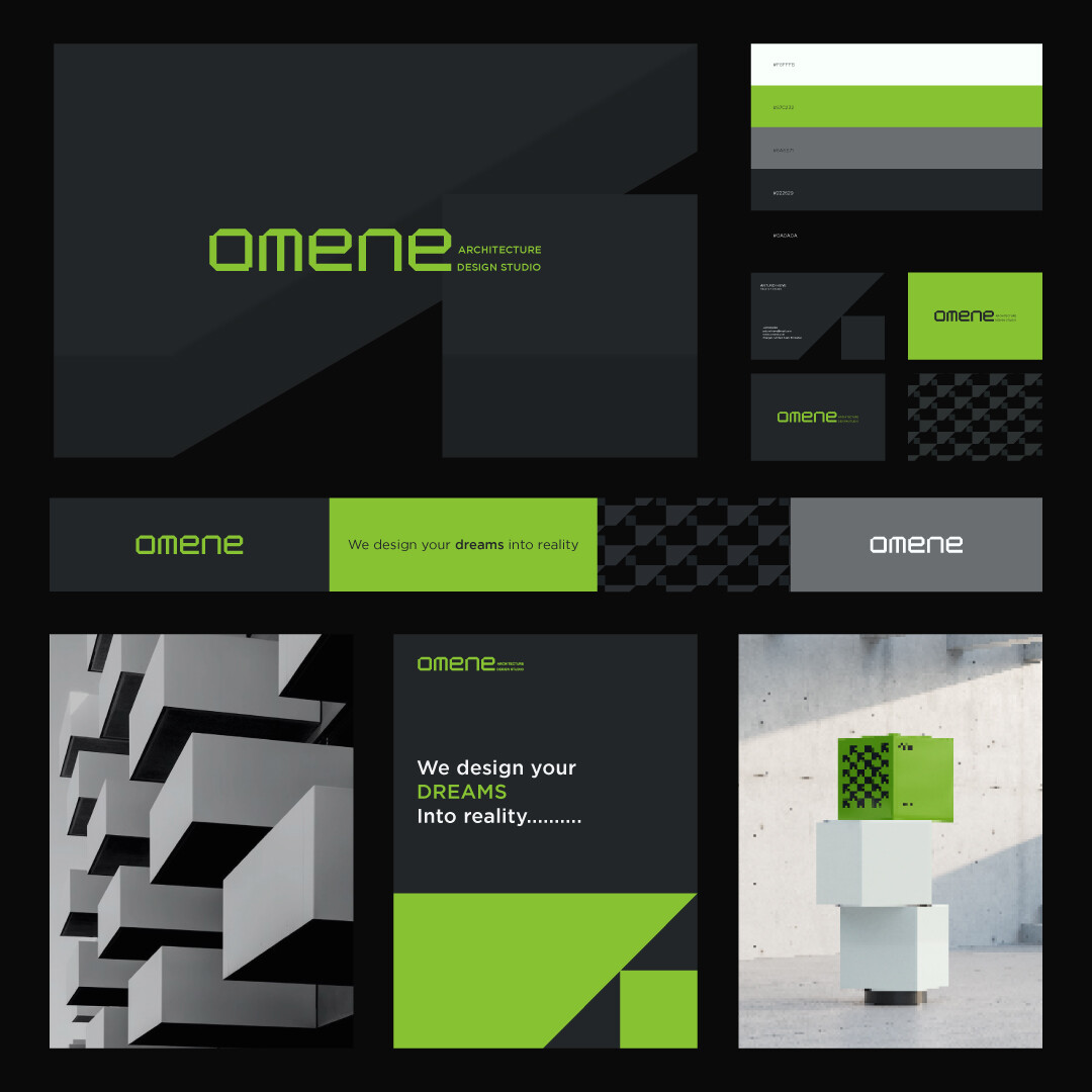 ArtStation - Omene Branding