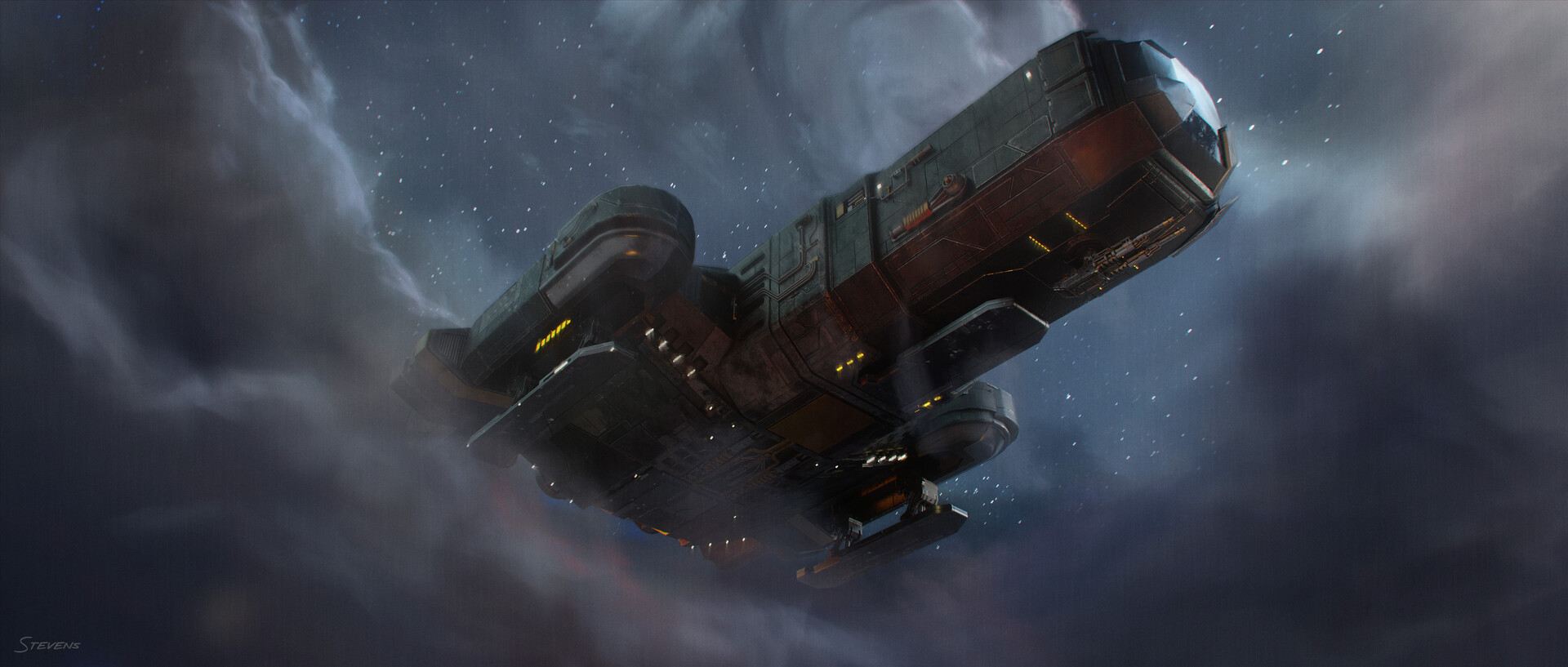 William Stevens Concept Artist - "The Bounty" Keyframes