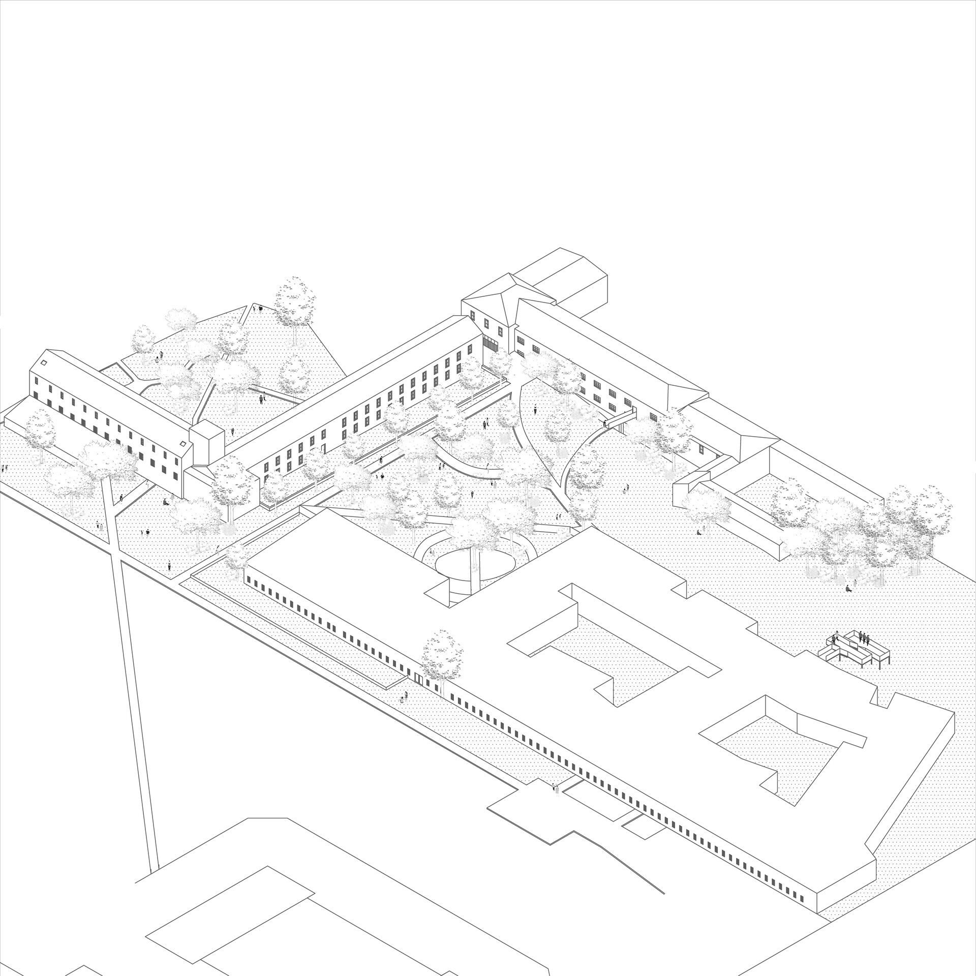 ArtStation - Architectural Simple Axonometry
