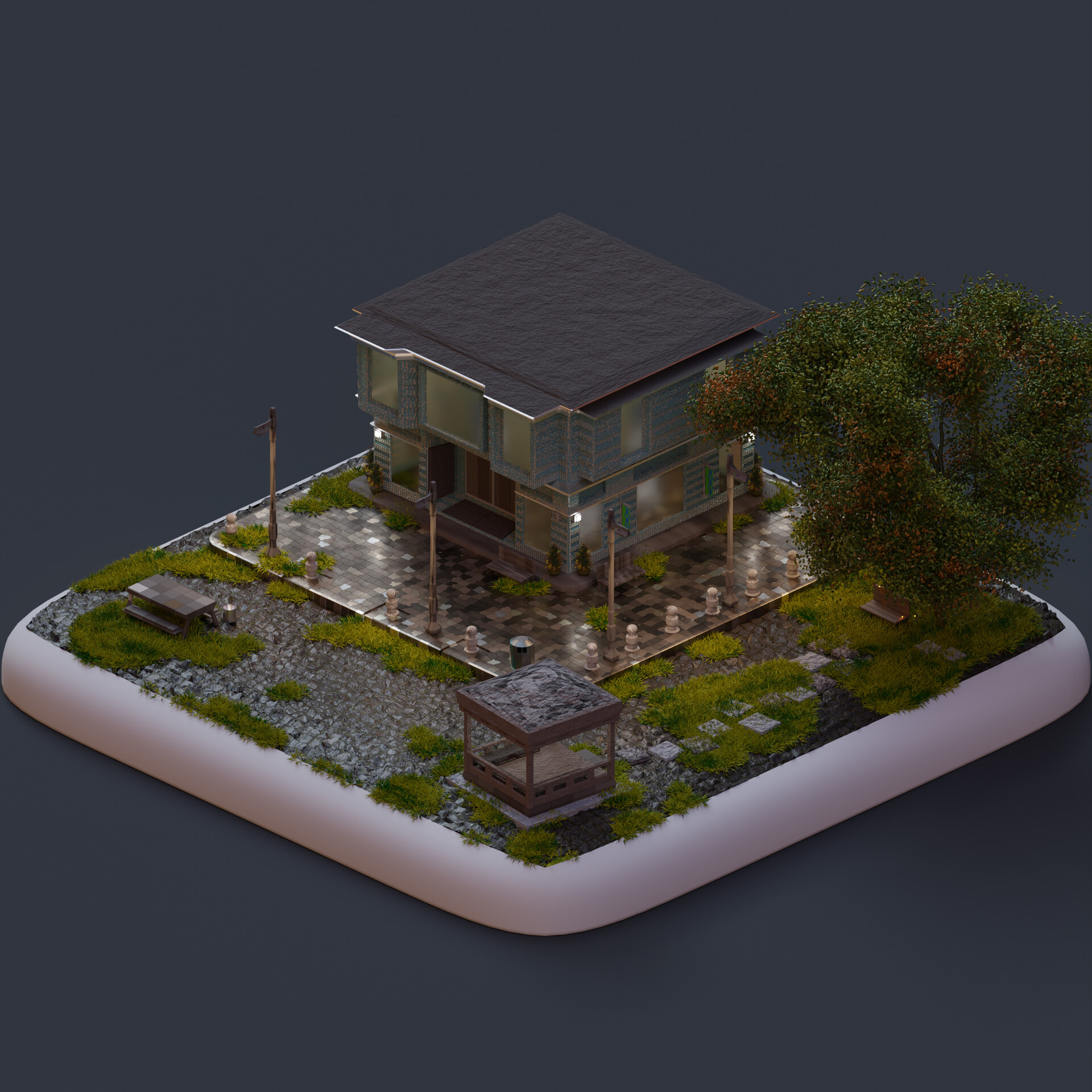 ArtStation - "Turkish Settlement v 1.10"