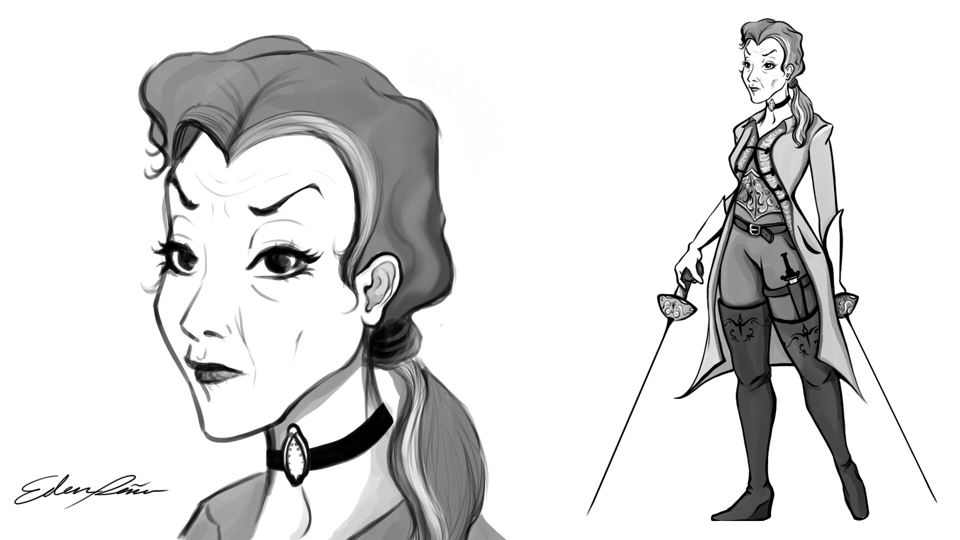 ArtStation - Fencer Concept