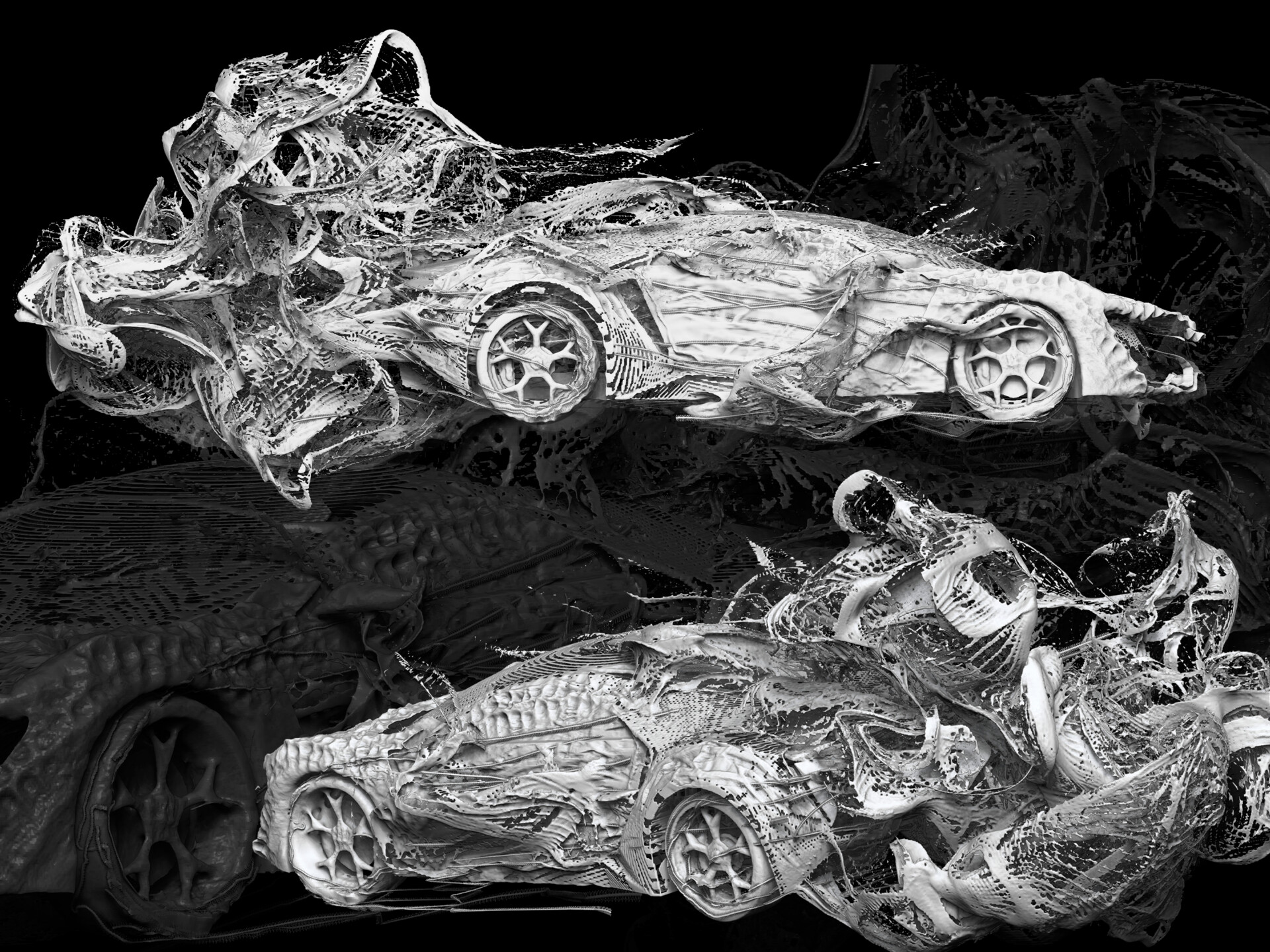 ArtStation - Lykan HyperSport - Alien Morph Modified