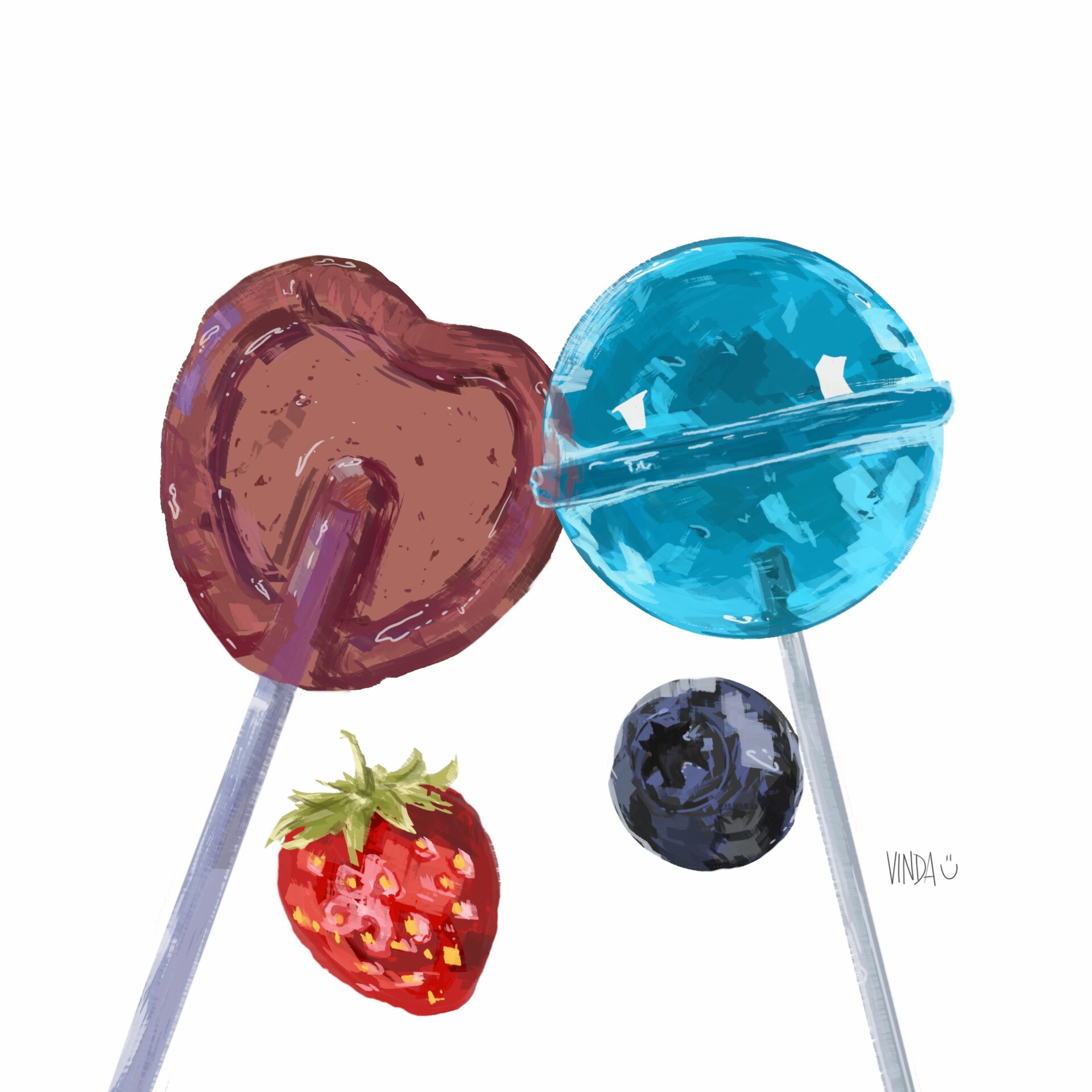 ArtStation - Lollipop Candy