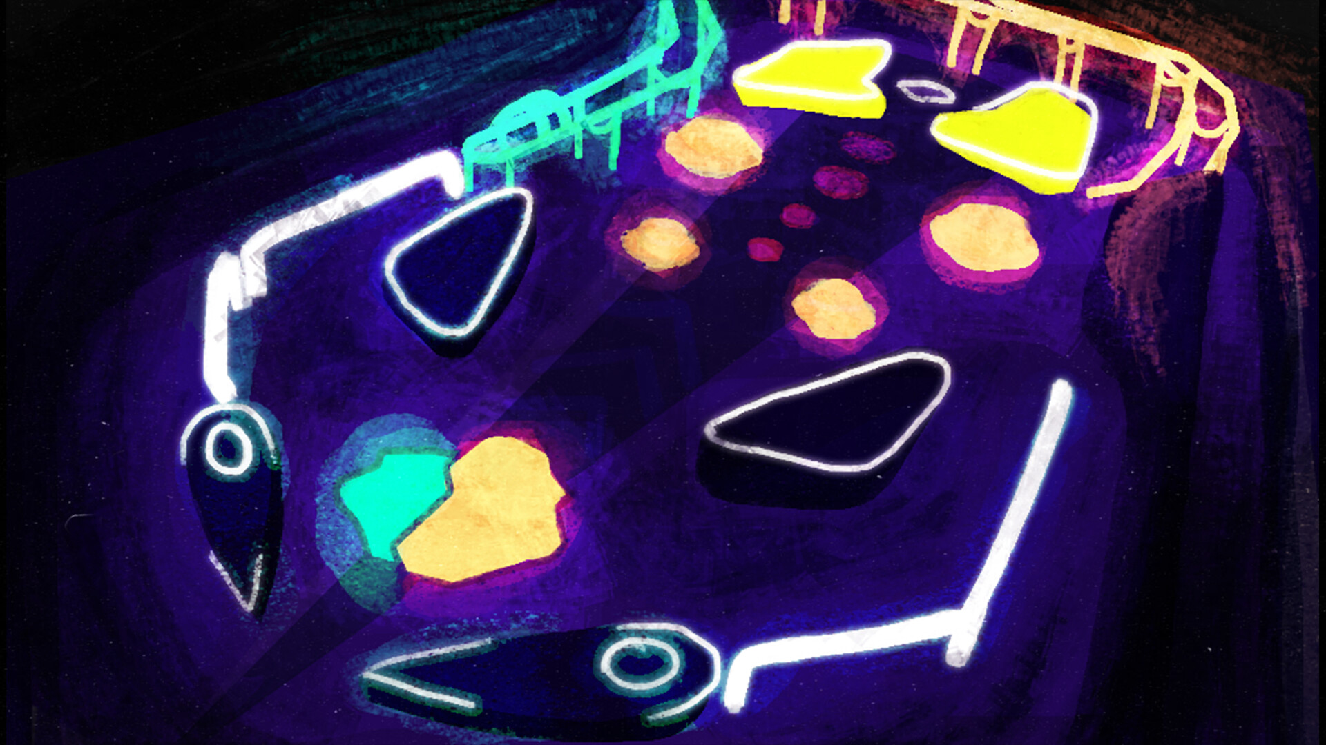 ArtStation - Archives - Circulatory Pinball Machine - Concepts