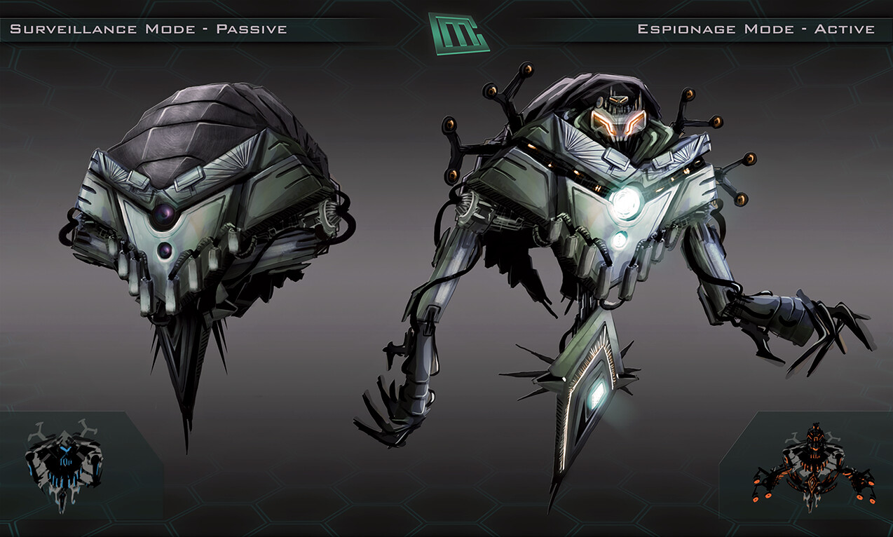 ArtStation - The Ghost - Automated Cyberespionage