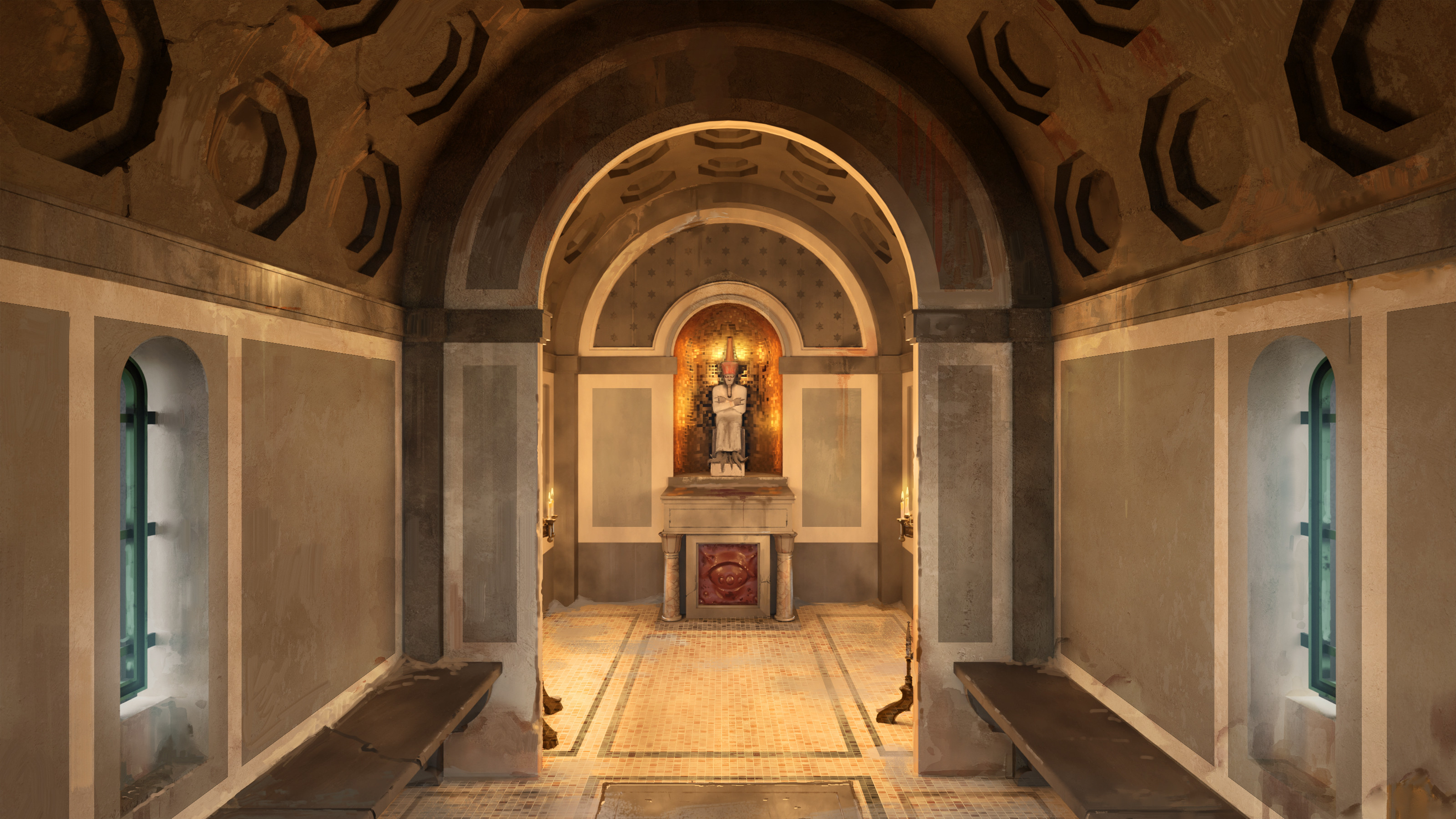 Giacomo Tappainer architect - art director - concept designer - Pickman family mausoleum