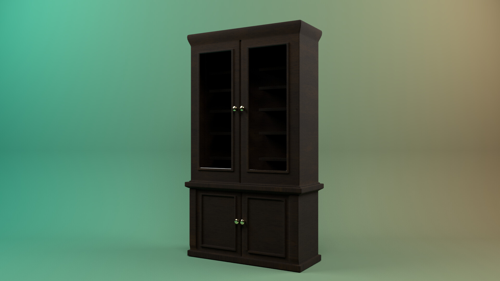 ArtStation - Victorian Bookshelf