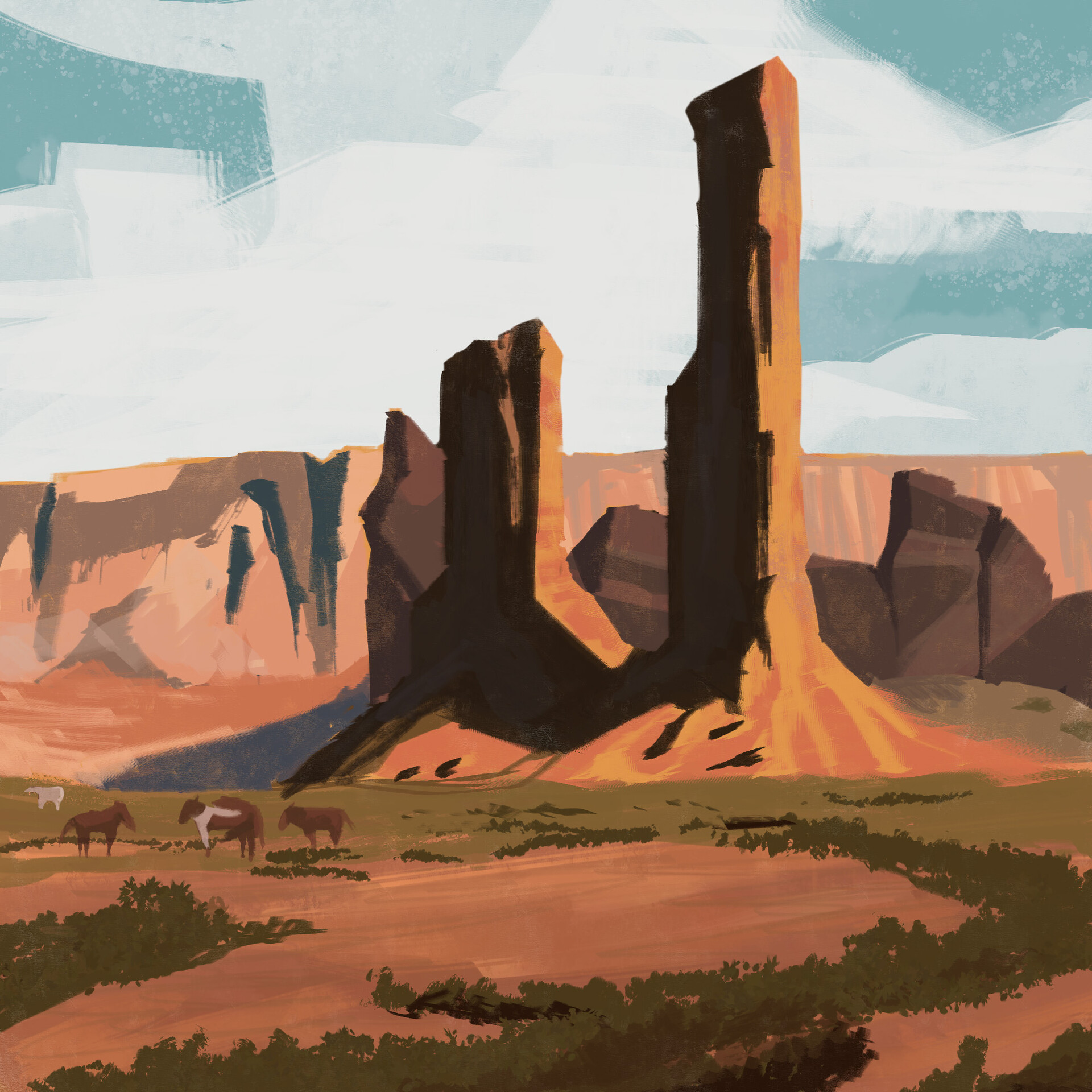 ArtStation - ILUSTRACIÓN ESTUDIO DE VICTOR STARIS