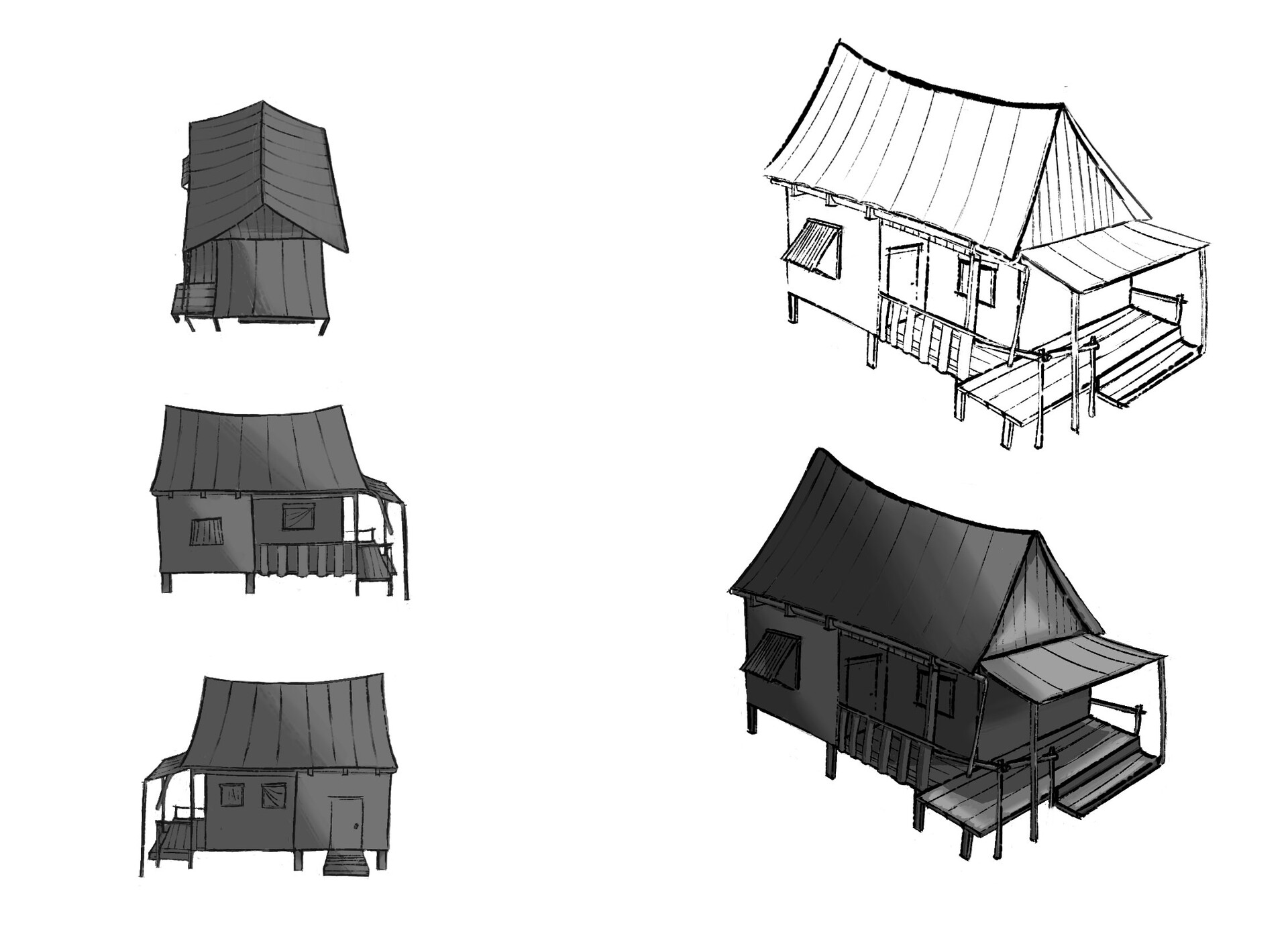 ArtStation - Dayana's Home (MFA Thesis Work)