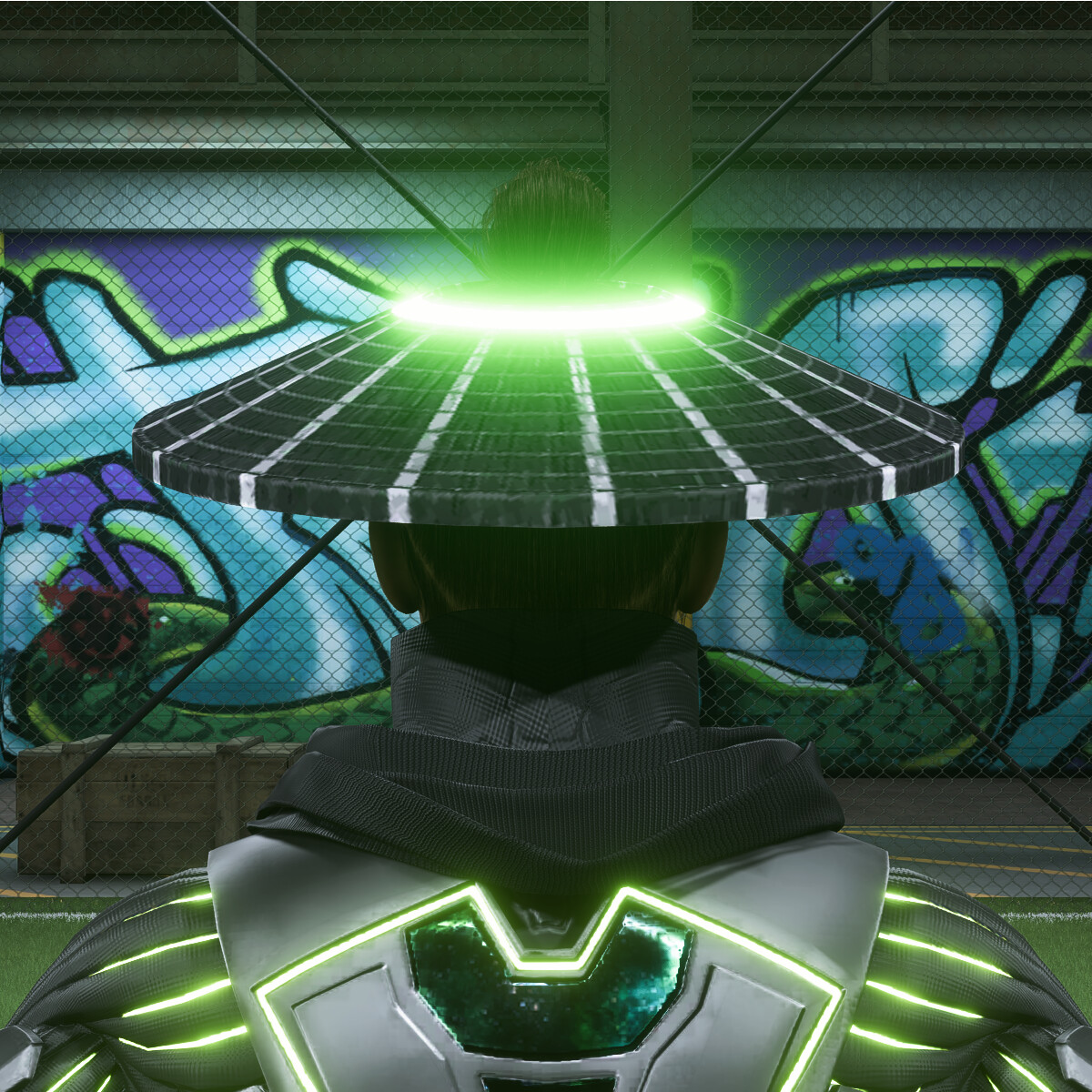 Jeffrey Rosmer - Cyber Ninja Hat