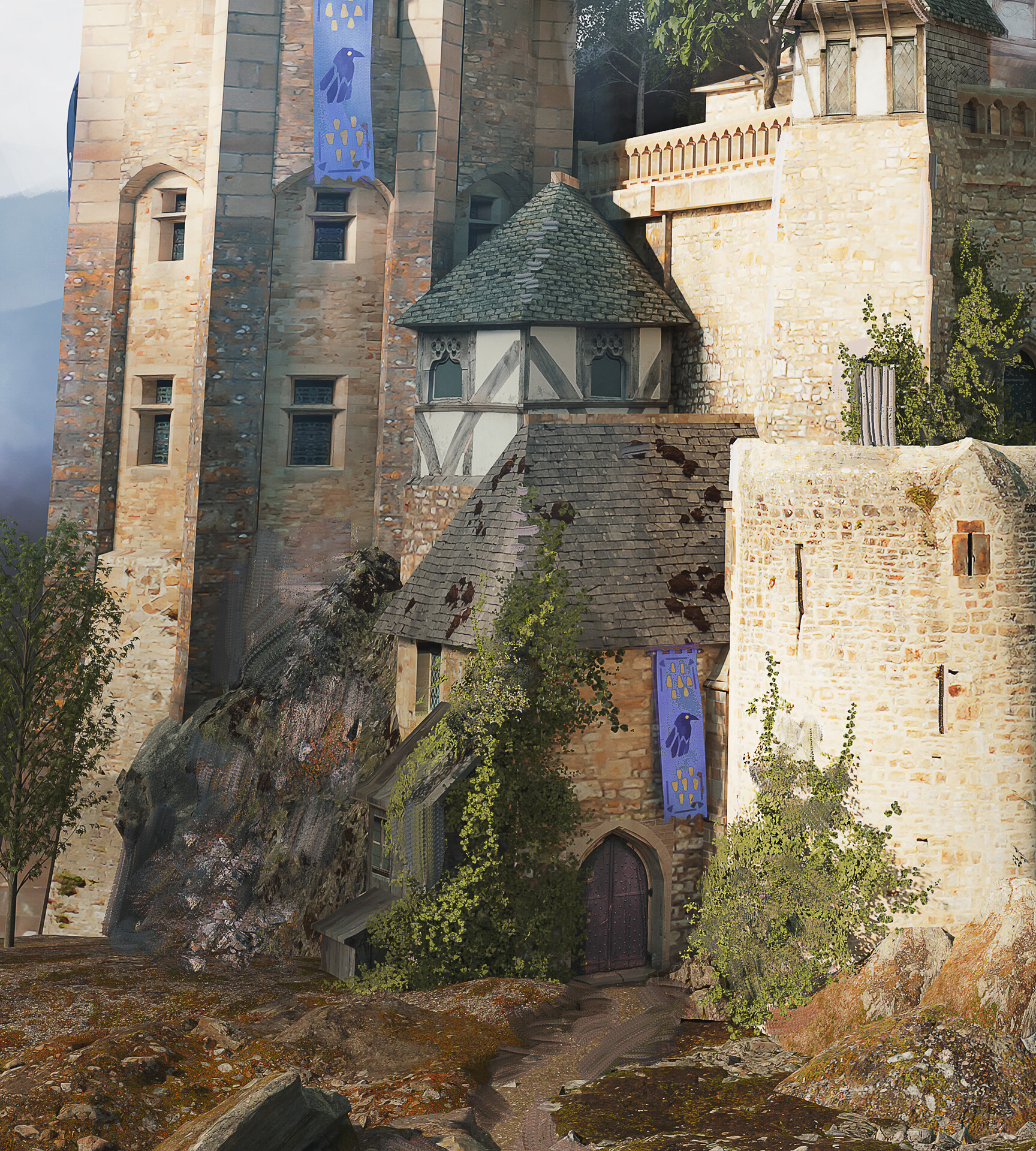 Arthur Bourgeais - Castle kitbashing pack
