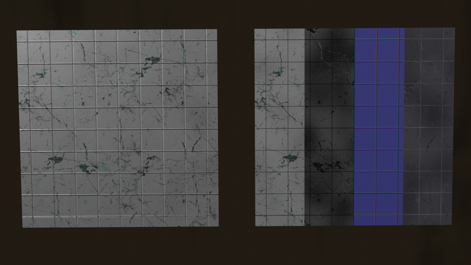 Log-Hei Jonathan Leung - Substance Study | Marble/Concrete Tiles