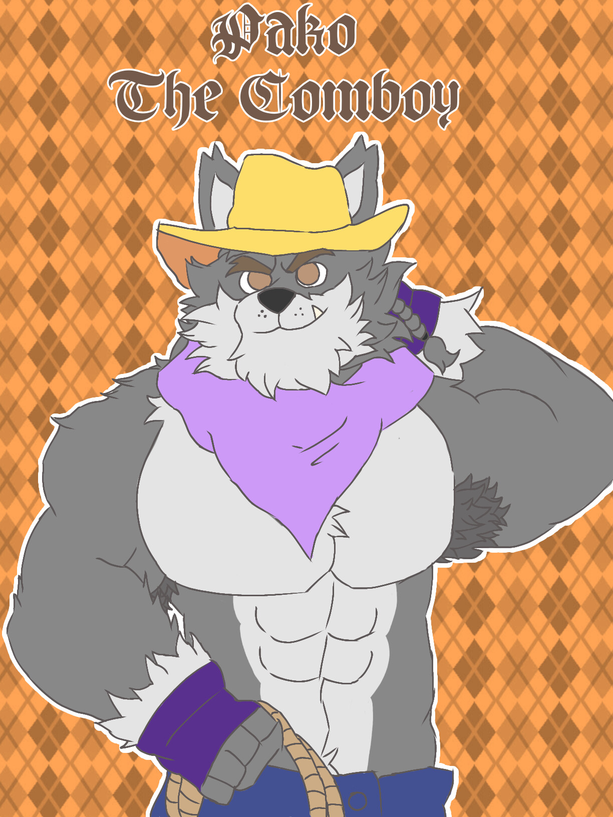 ArtStation - Pako, The Cowboy [Your OC in My Style]