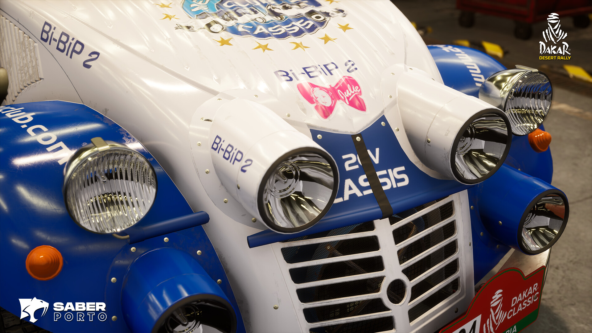Bibin Michael - Dakar Desert Rally - Bibip 2 Dakar - 2CV
