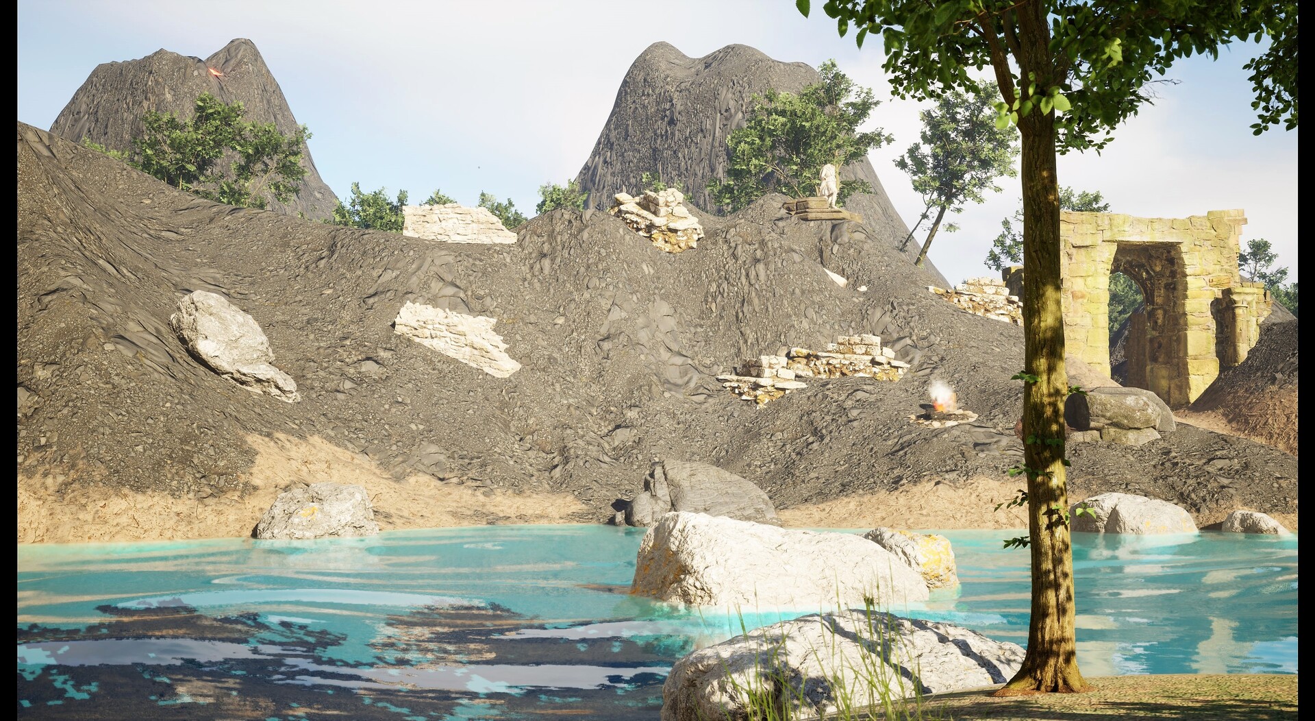 Rafael Pio - Island of Ruins - Environment