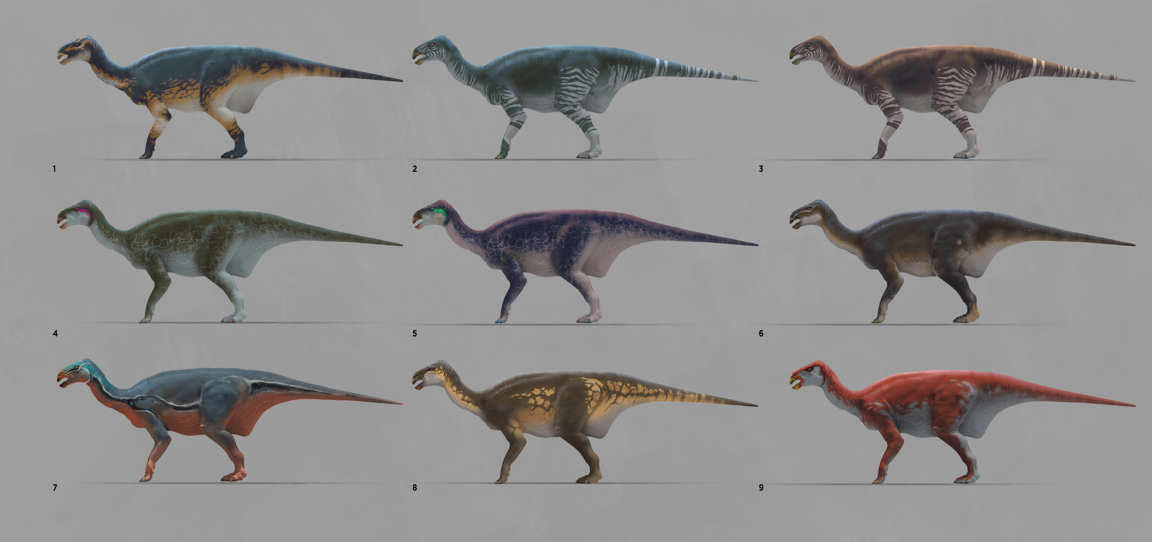 Iguanodon drinking by Enzo Minarro : r/ImaginaryDinosaurs