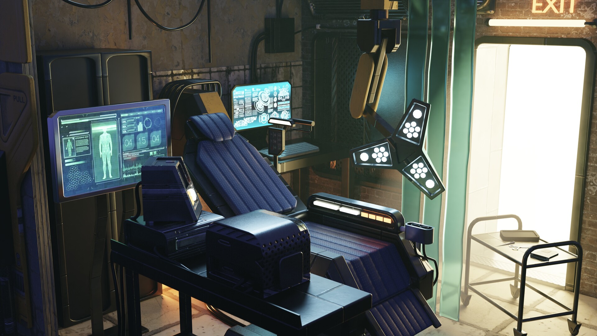 ArtStation - Ripperdoc Clinic