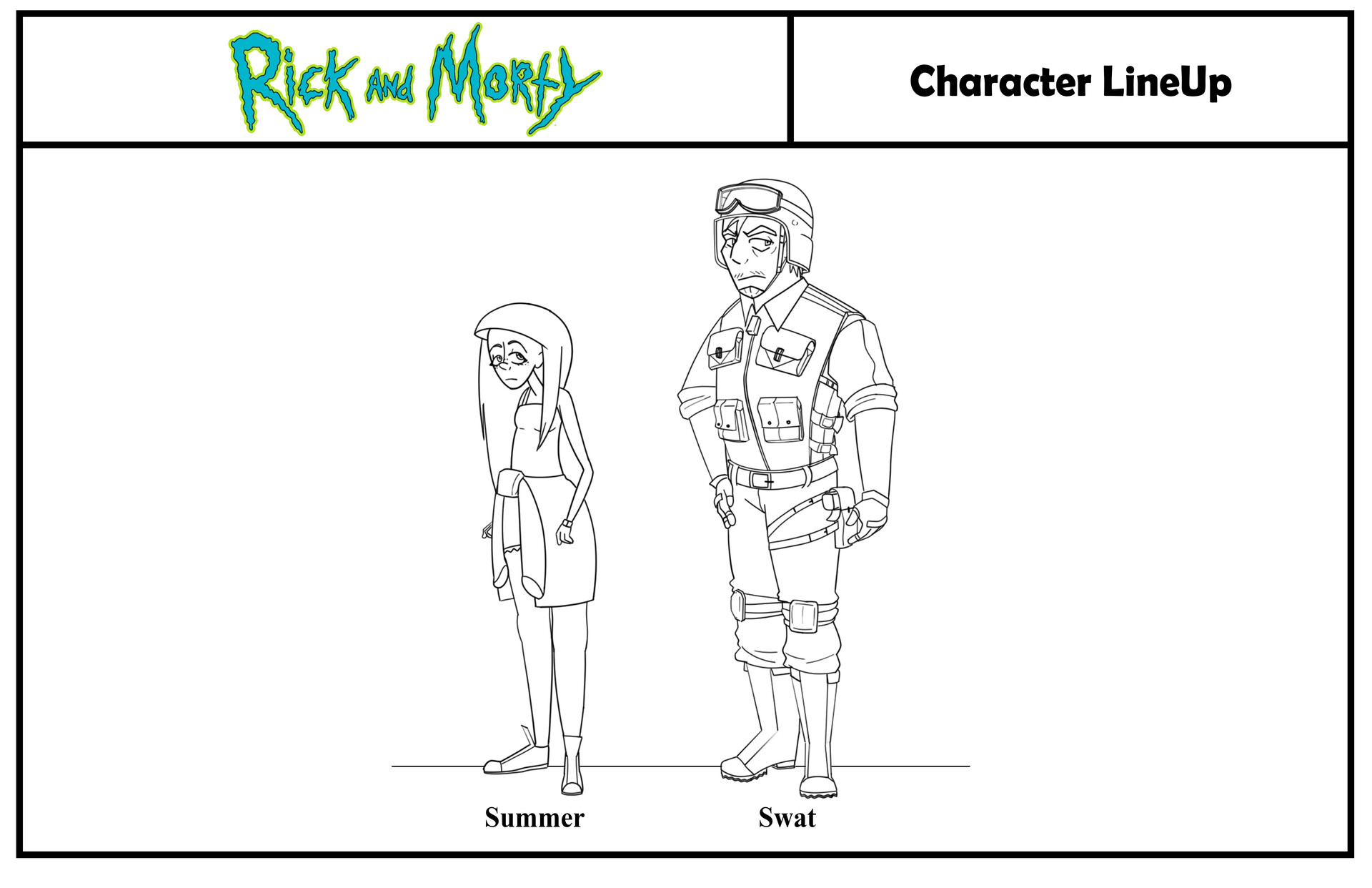 ArtStation - Rick and Morty Character ReDesign