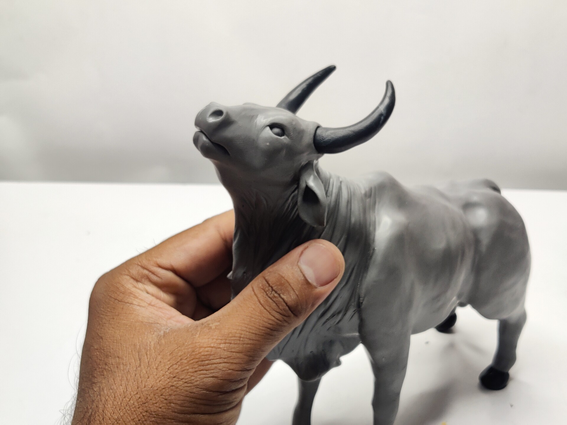 ArtStation - bull Sculpture mak