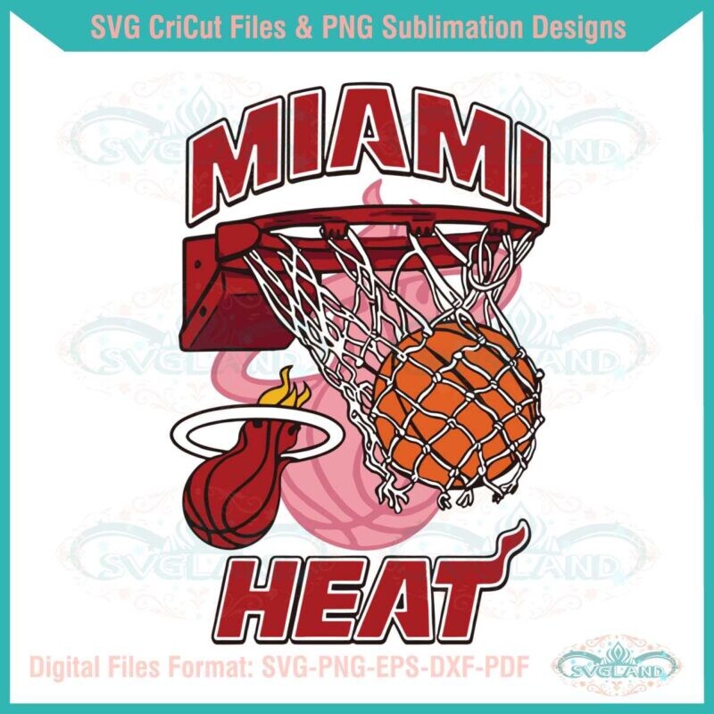 ArtStation - Vintage Miami Heat NBA Finals SVG Graphic Design Files