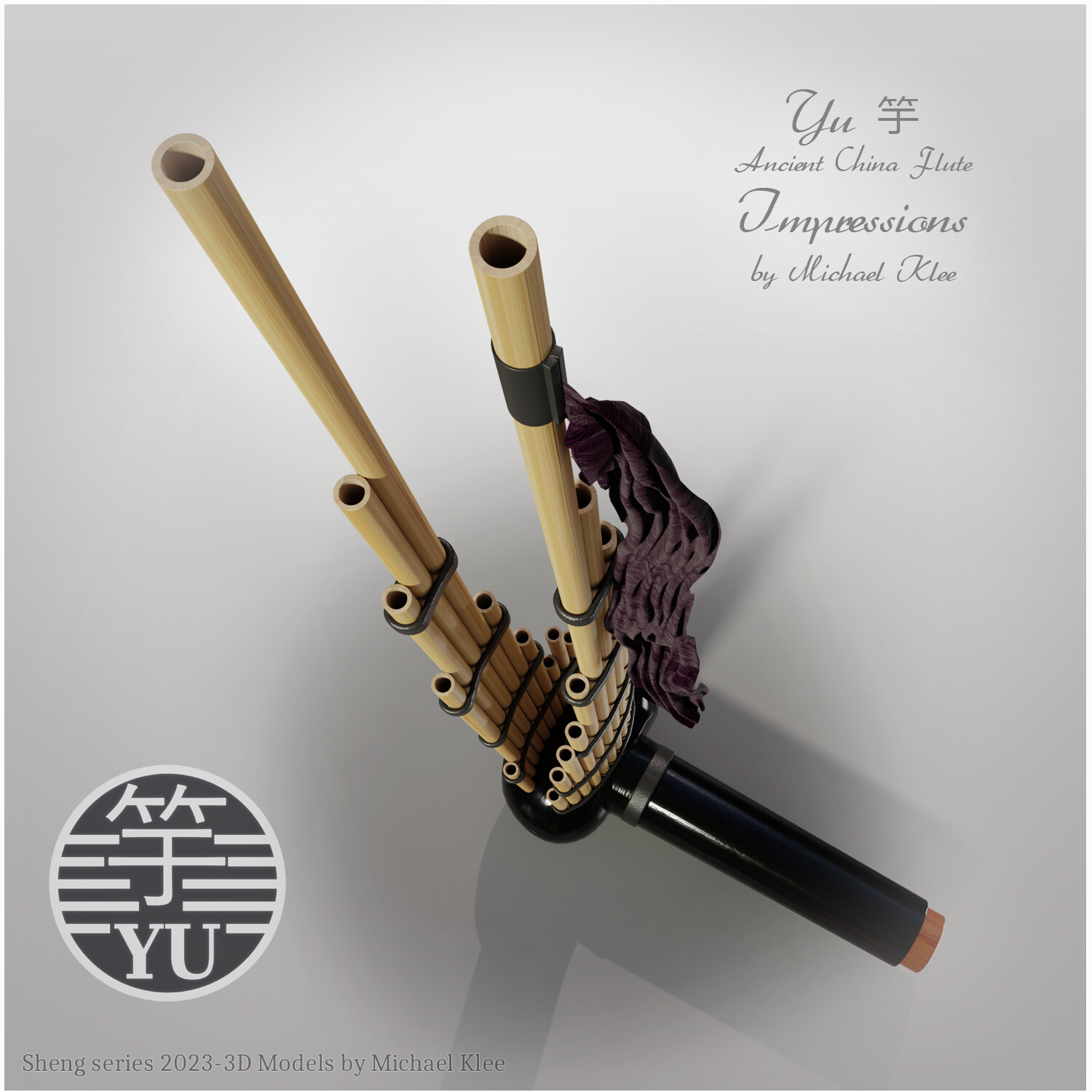 Michael Klee - Sheng 笙 series - Yu 竽 - Ancient Large Sheng Variant