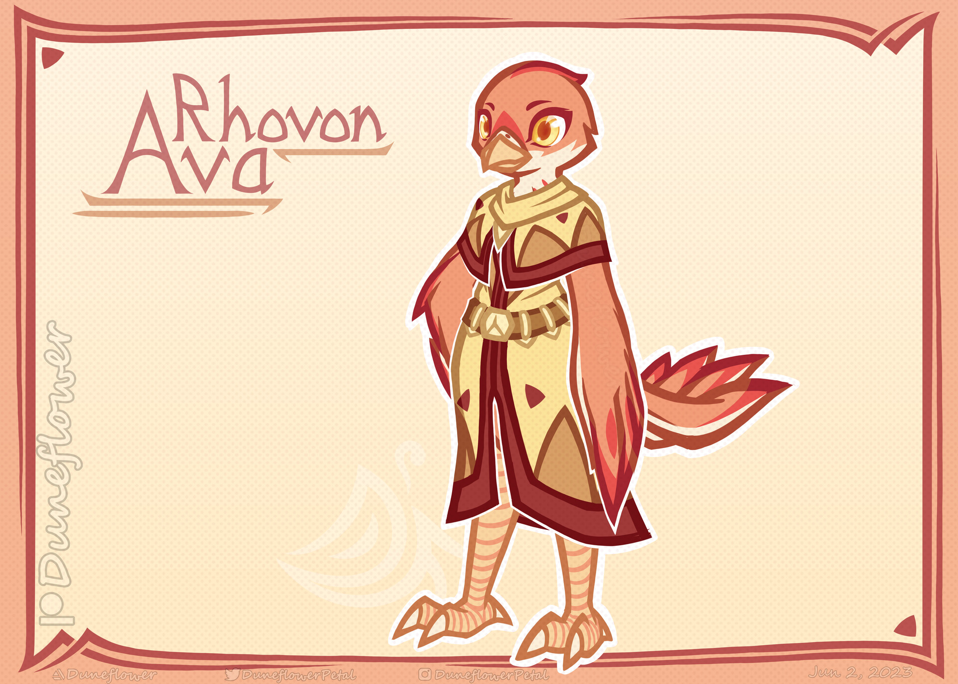 ArtStation - Ava Card