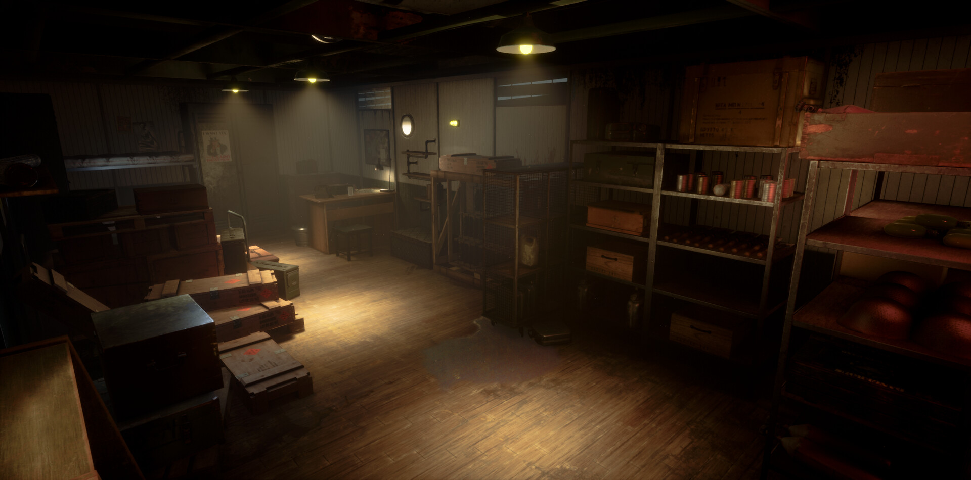 ArtStation - Military American Base WWII