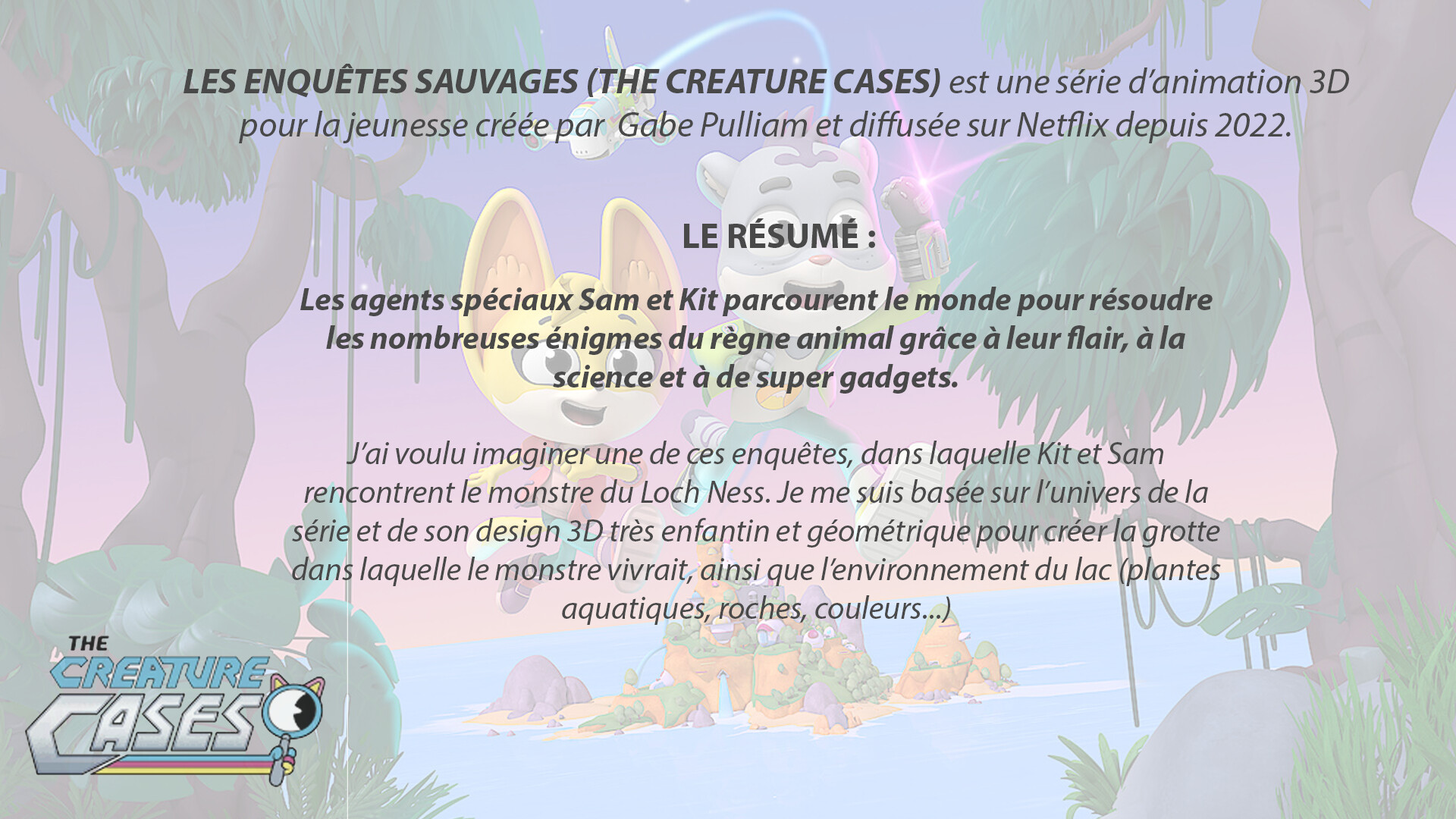 ArtStation - THE CREATURE CASES - LOCH NESS MONSTER