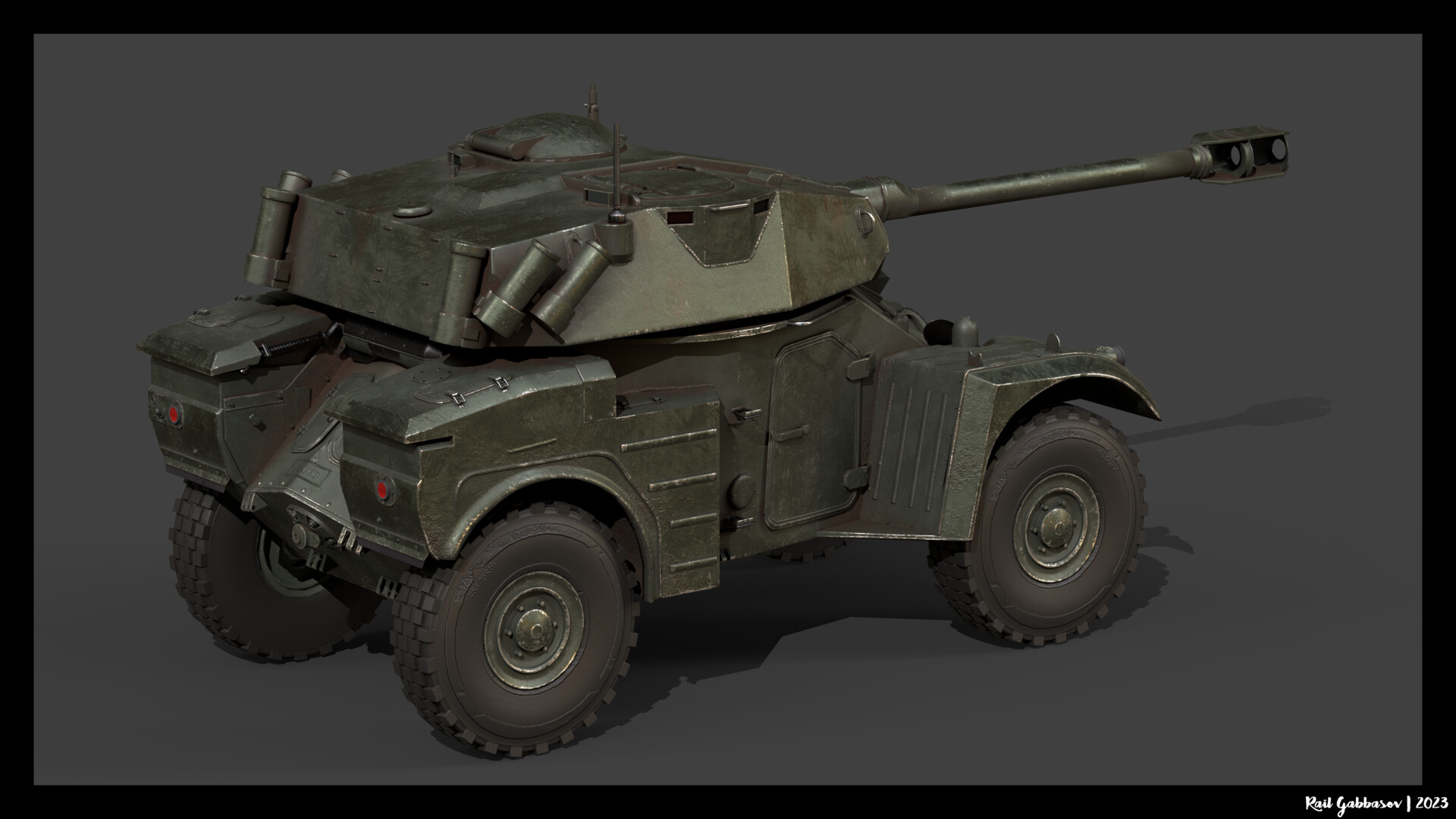 Rail Gabbasov - Panhard AML-90