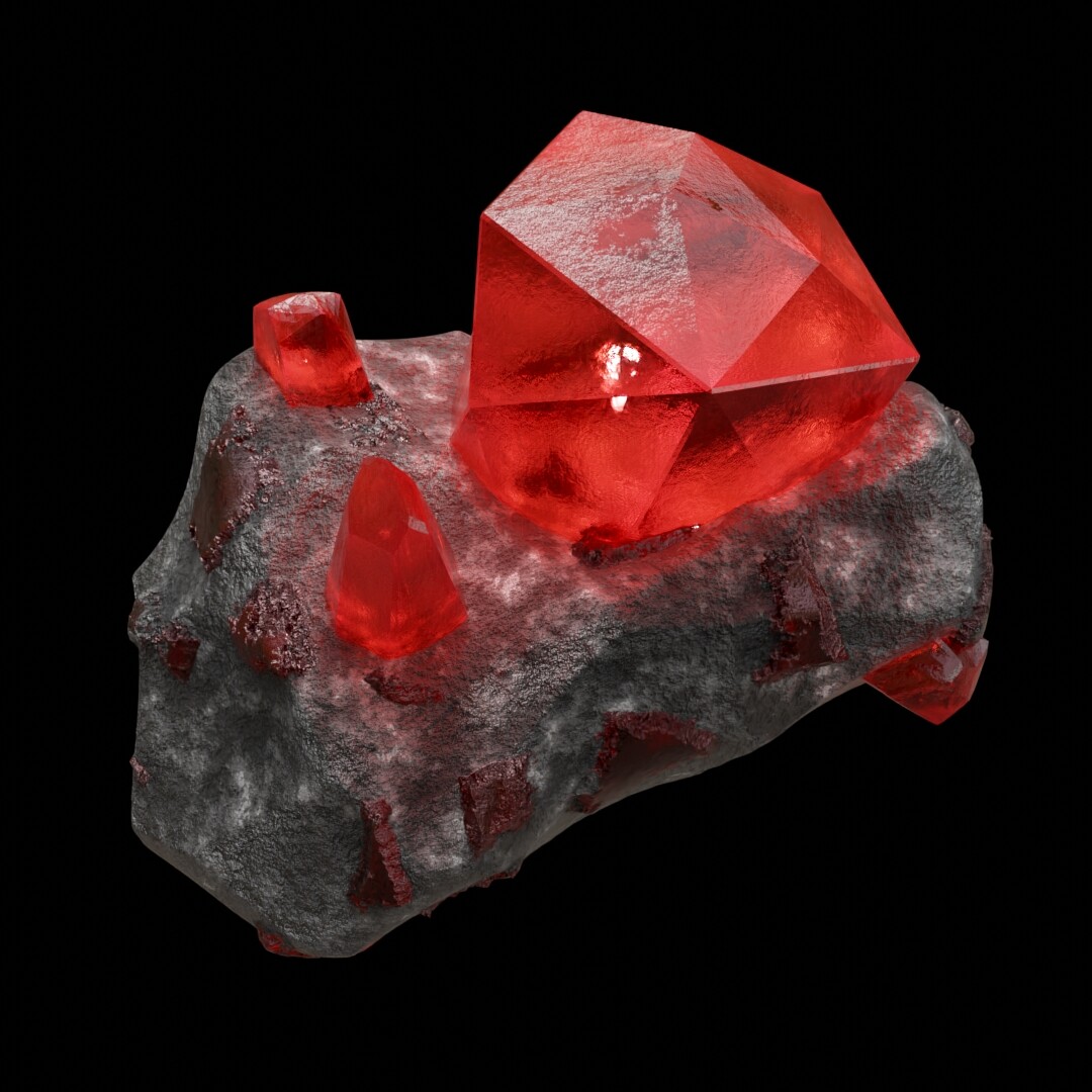 Andoni Barbadillo - Realistic Zelda:Tears of the Kingdom Ruby