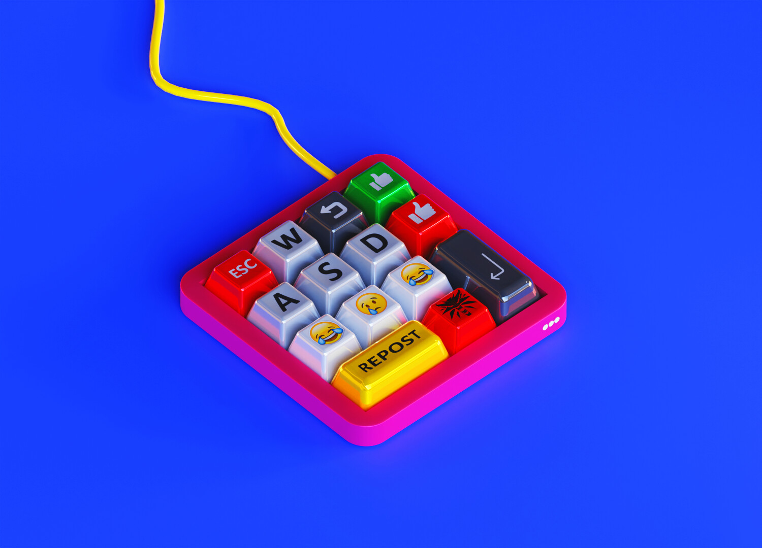 ArtStation - Tiny keyboard