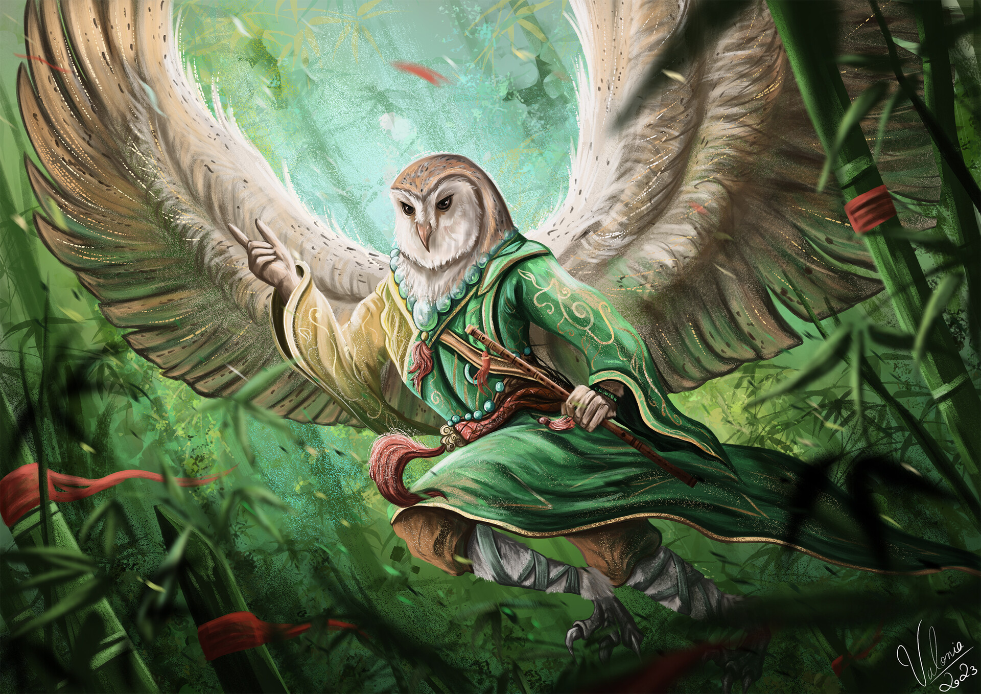 ArtStation - Bard owl