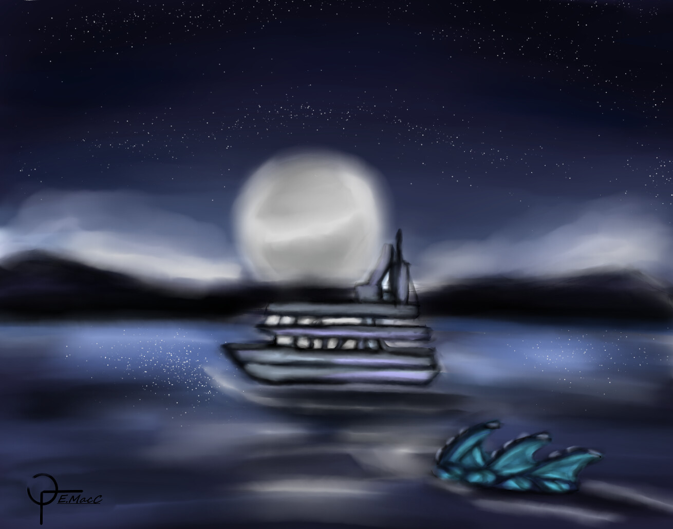 Mac Moons Reflection