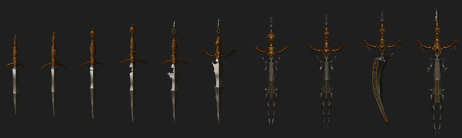ArtStation - Assassin Dagger Step 10