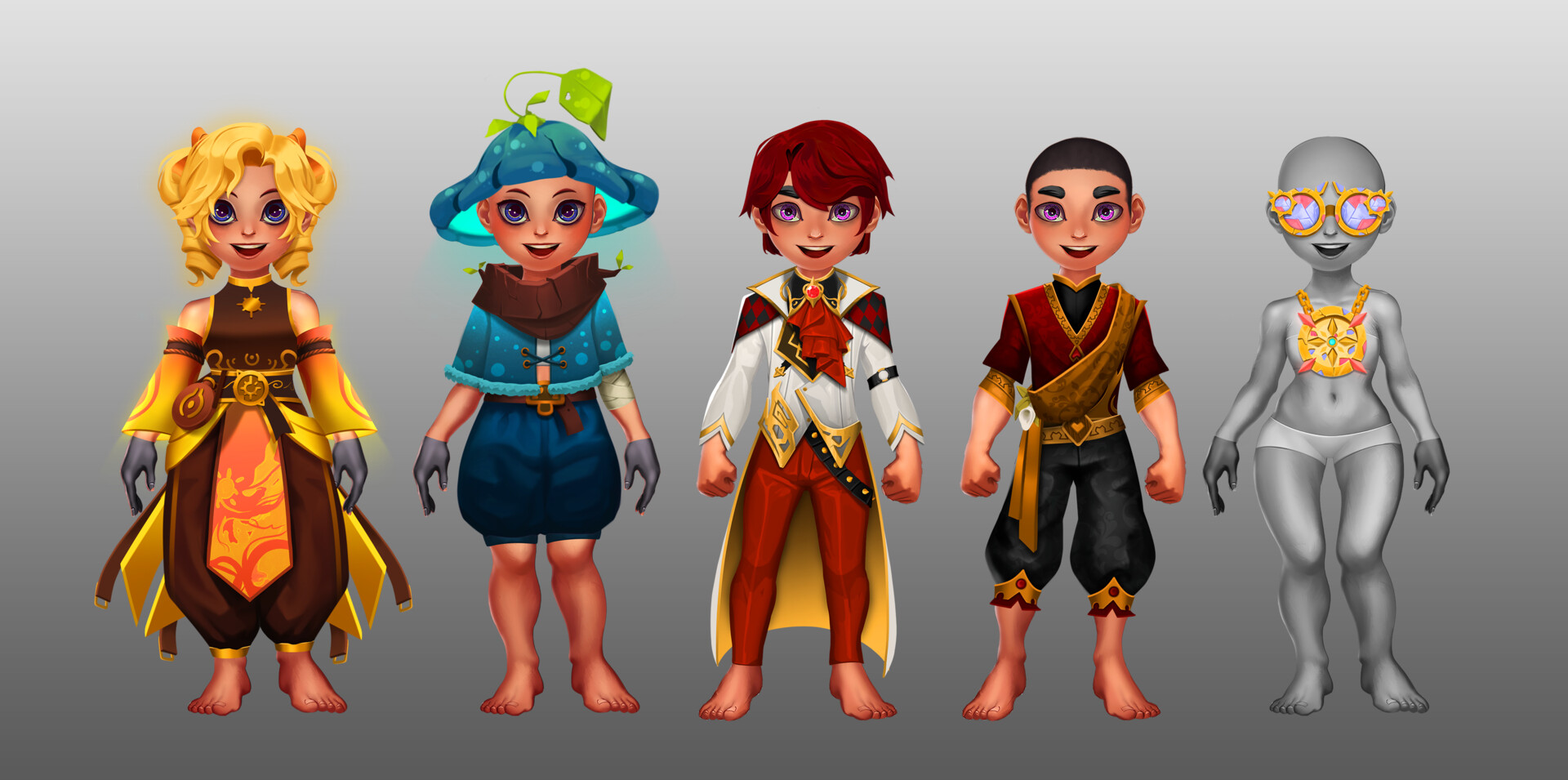 ArtStation - Outfits and accessories Design