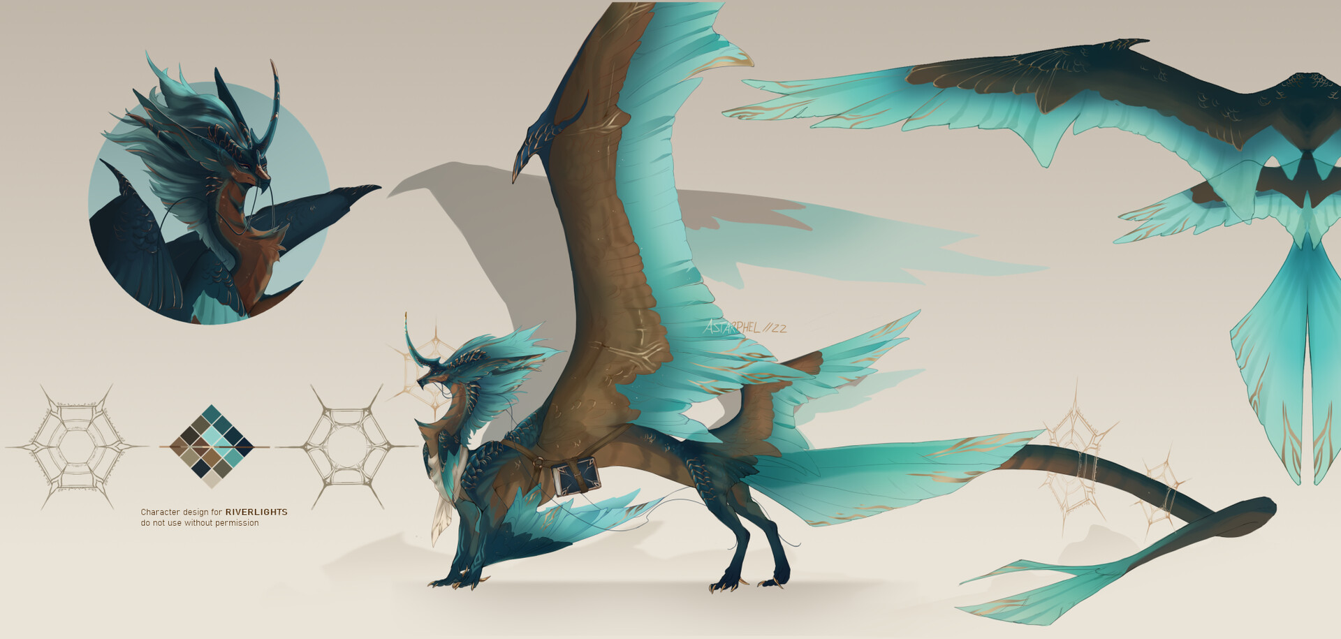 ArtStation - Jade librarian dragon