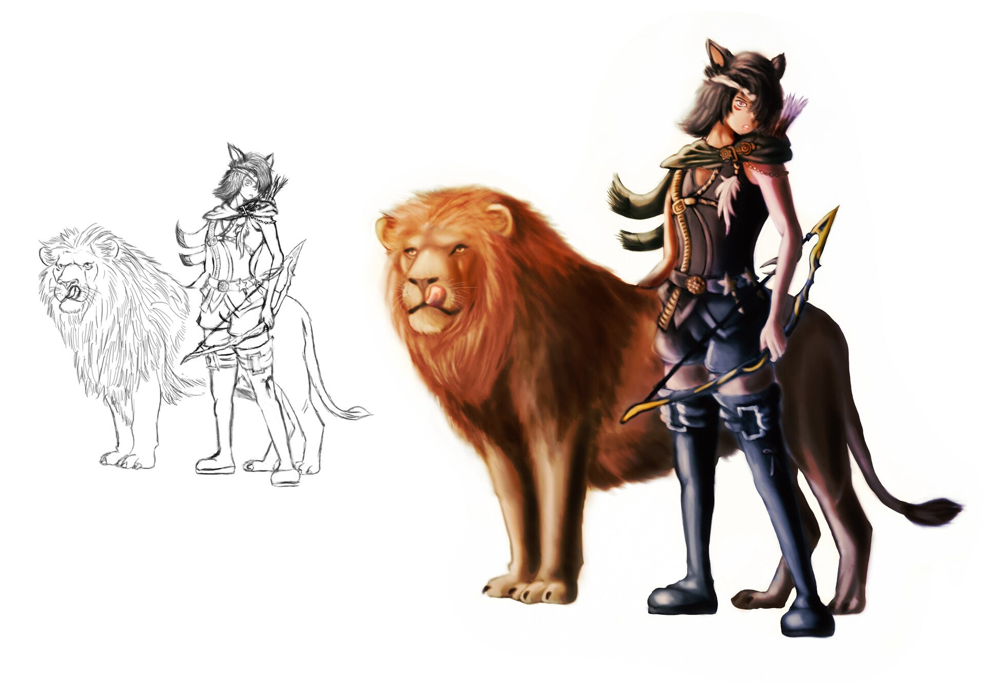 ArtStation - Character D&D 4