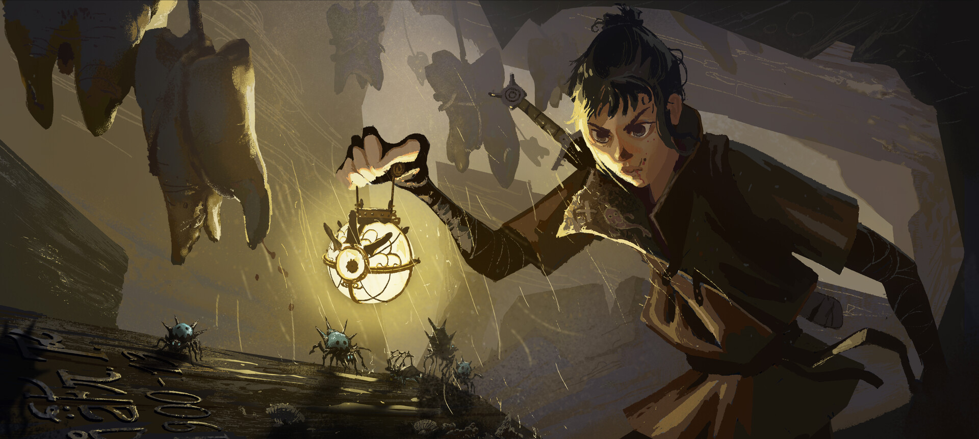 ArtStation - Exploring the cave