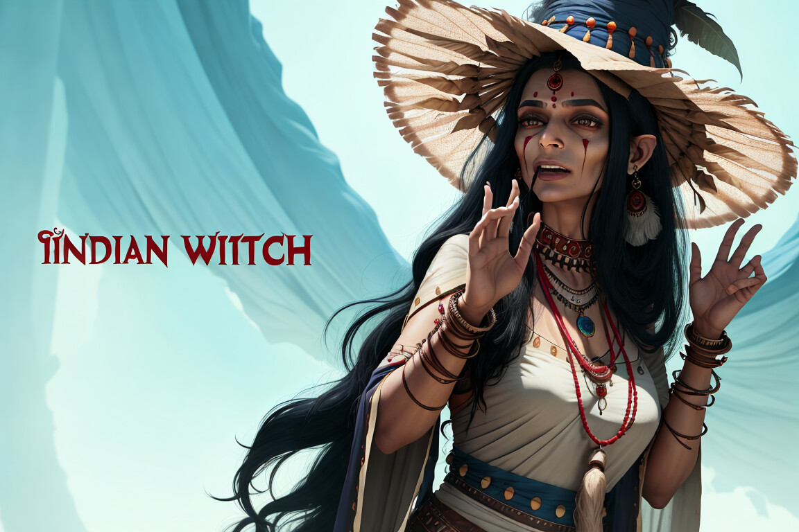 ArtStation - Indian Witch