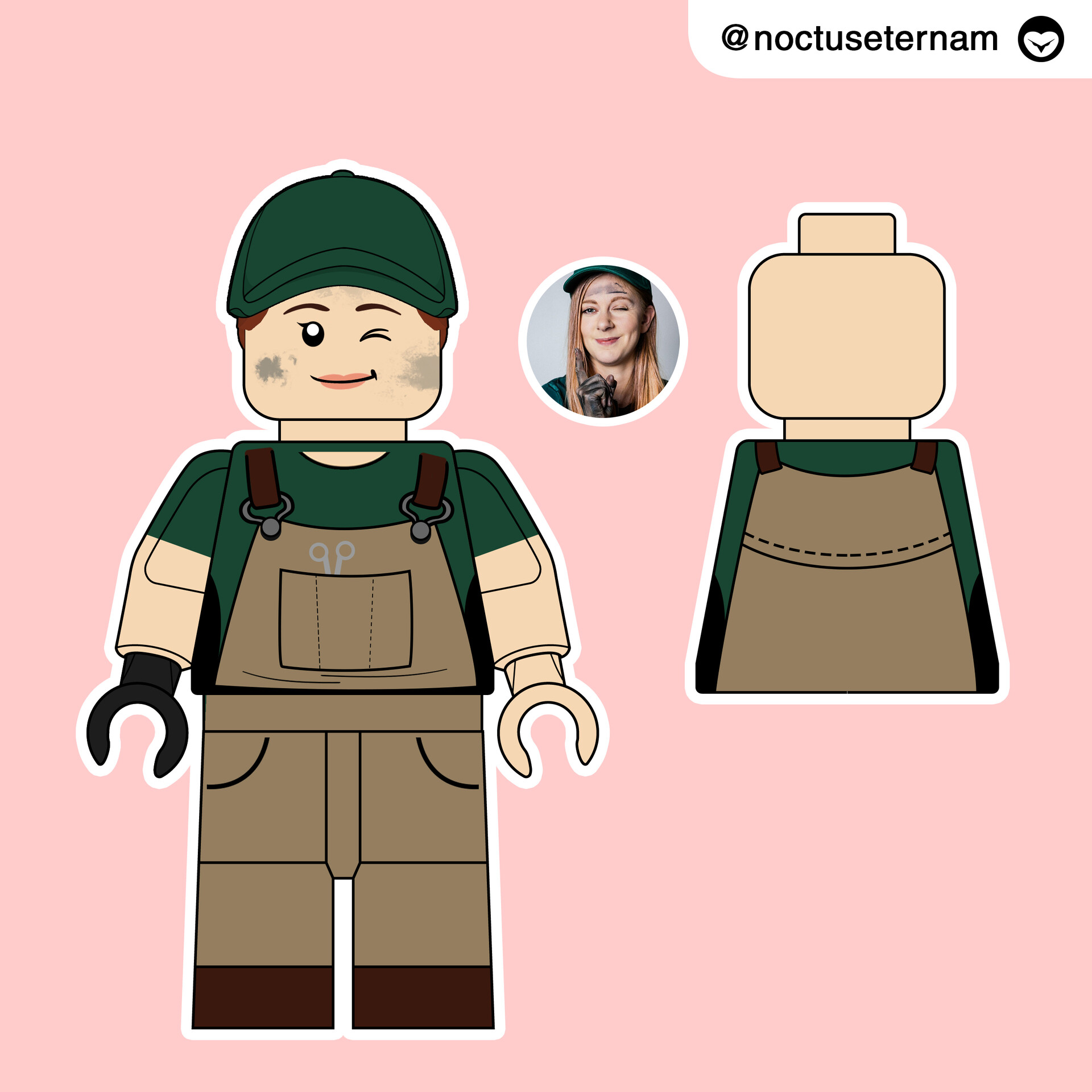 ArtStation - LEGO Minifigure - Simone Giertz