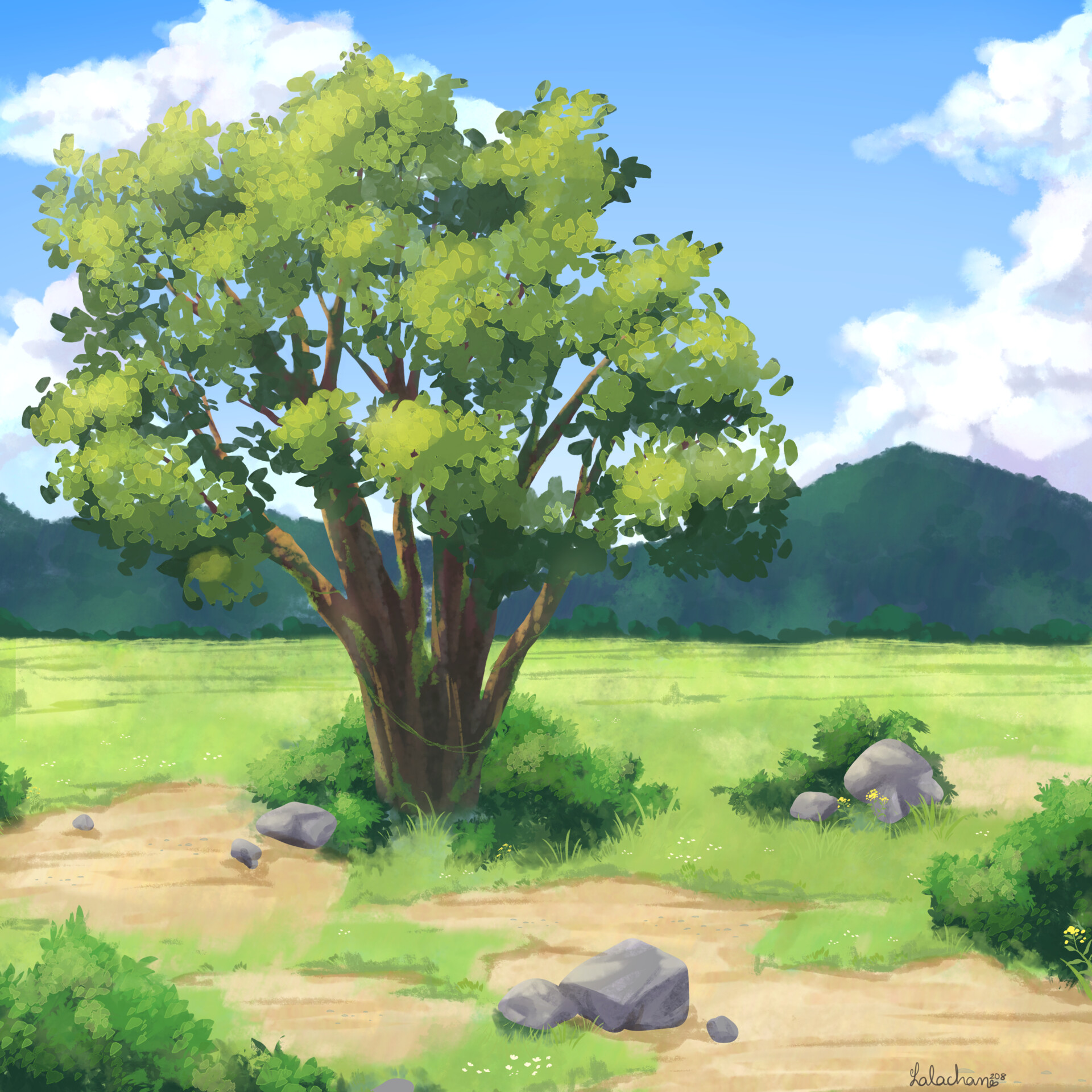 ArtStation - Background practice #2